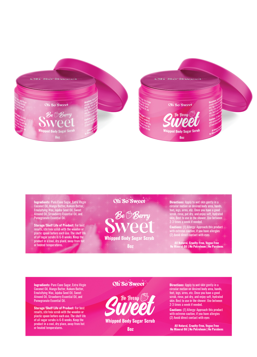 Feminine, Colorful Label Design for a Company by Sergio Coelho | Design ...