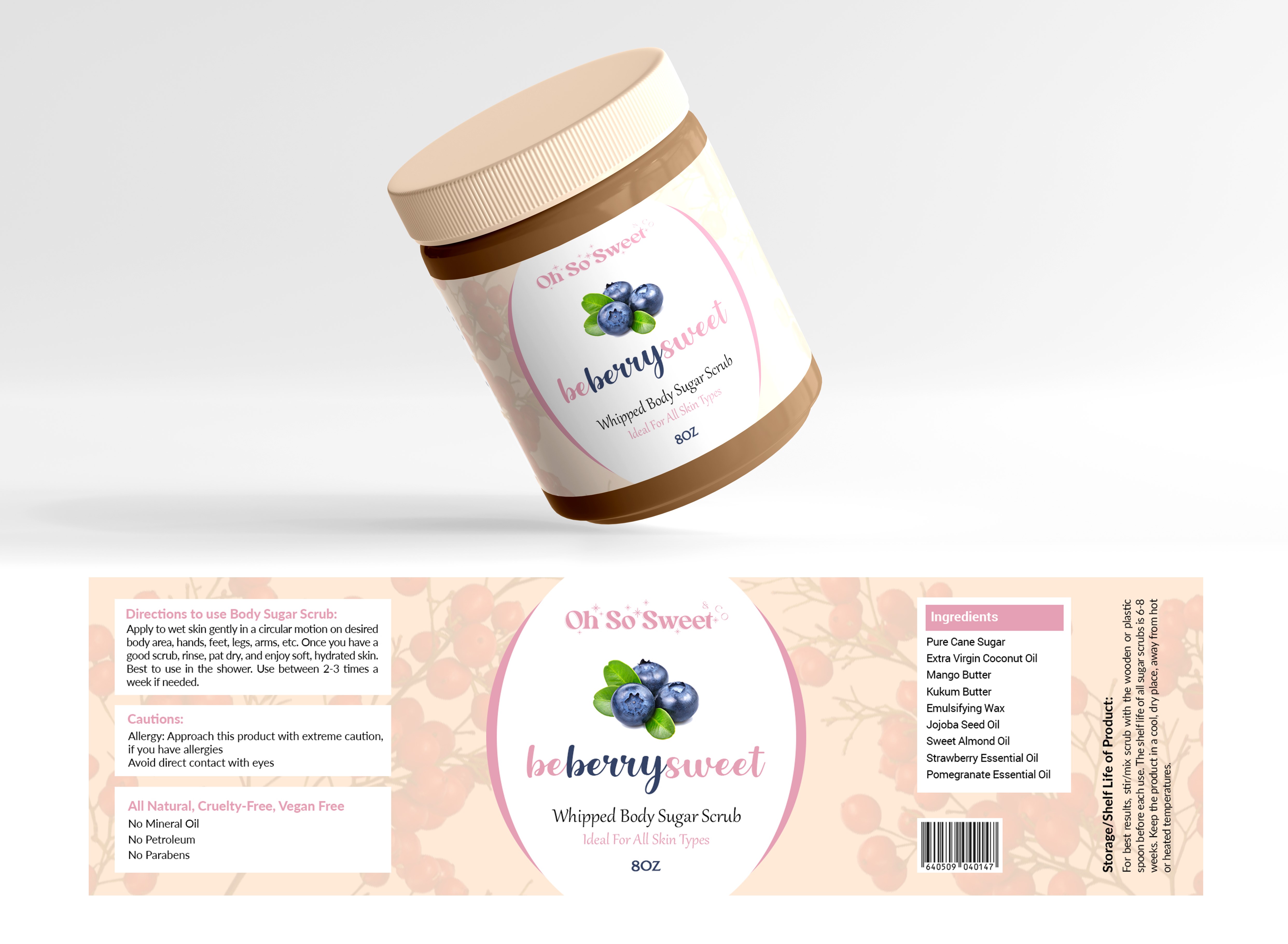 Feminine, Colorful Label Design for a Company by Smart Art Studios ...