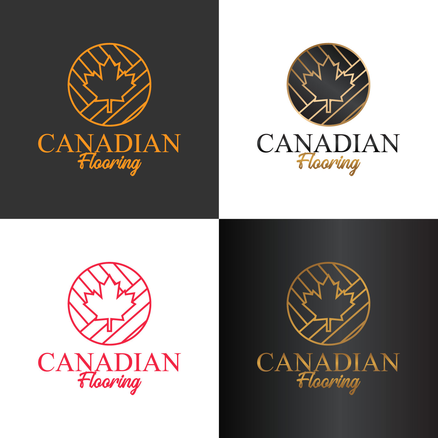 Bold, Serious, Flooring and Interior Design Logo Design for Canadian ...