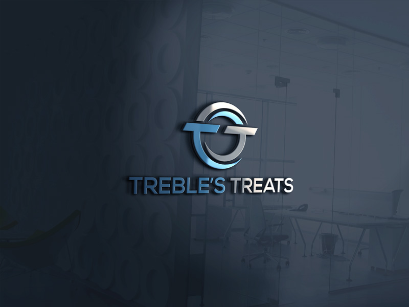 Logo Design for Treble’s Treats by smdesign3 | Design #29141007