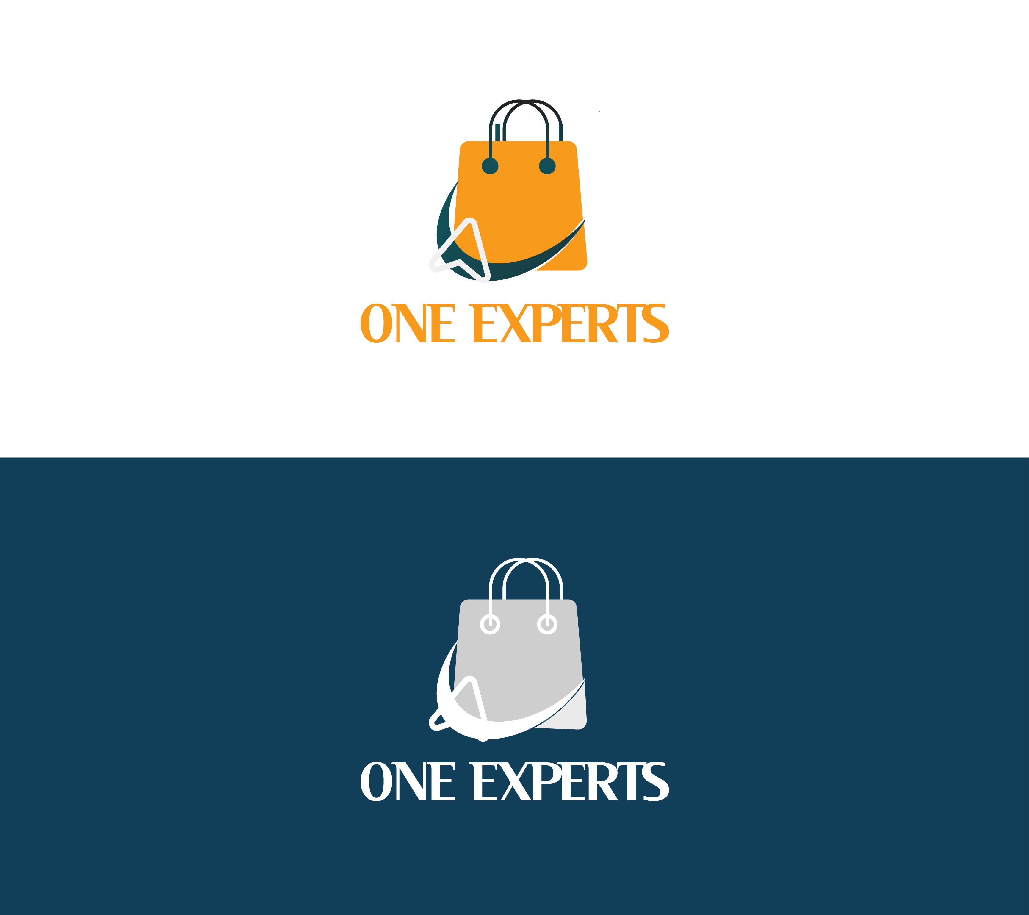 Modern, Upmarket, eCommerce Logo Design for OneExperts by Techvolte ...