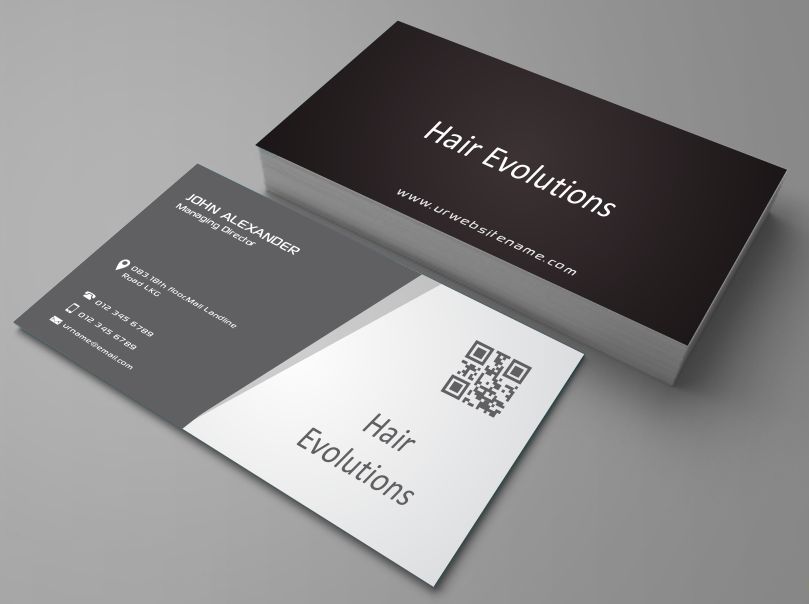 Hair Business Card Design for Hair Evolutions by Eliaz by AwsomeD ...
