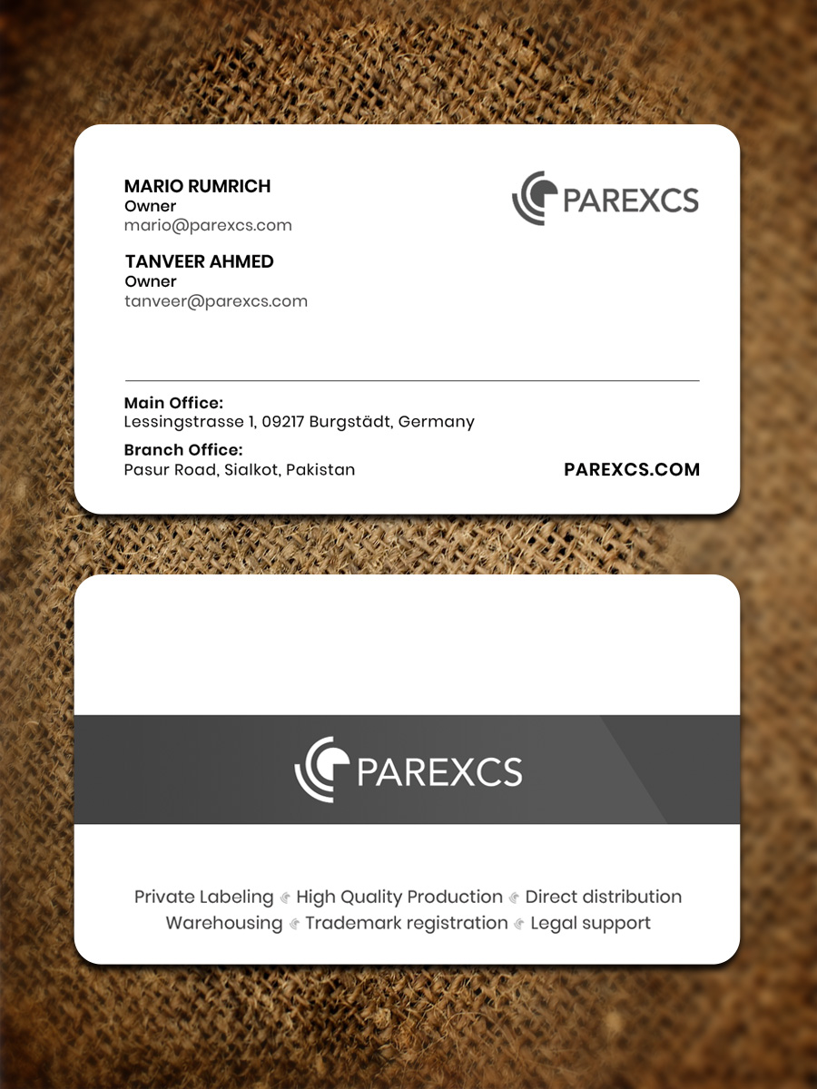 Elegant, Serious, Manufacturer Distributer Business Card Design for a ...