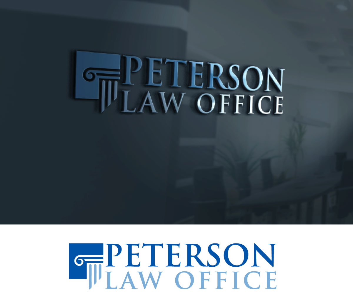 Logo Design for Peterson Law Office by rasedulislam | Design #29190516