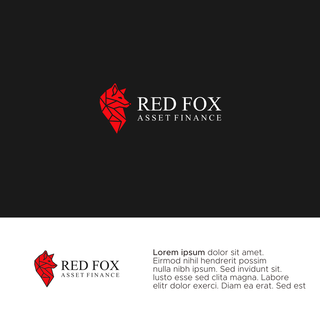 Logo Design for Red Fox Asset Finance by Asyraf | Design #29205520
