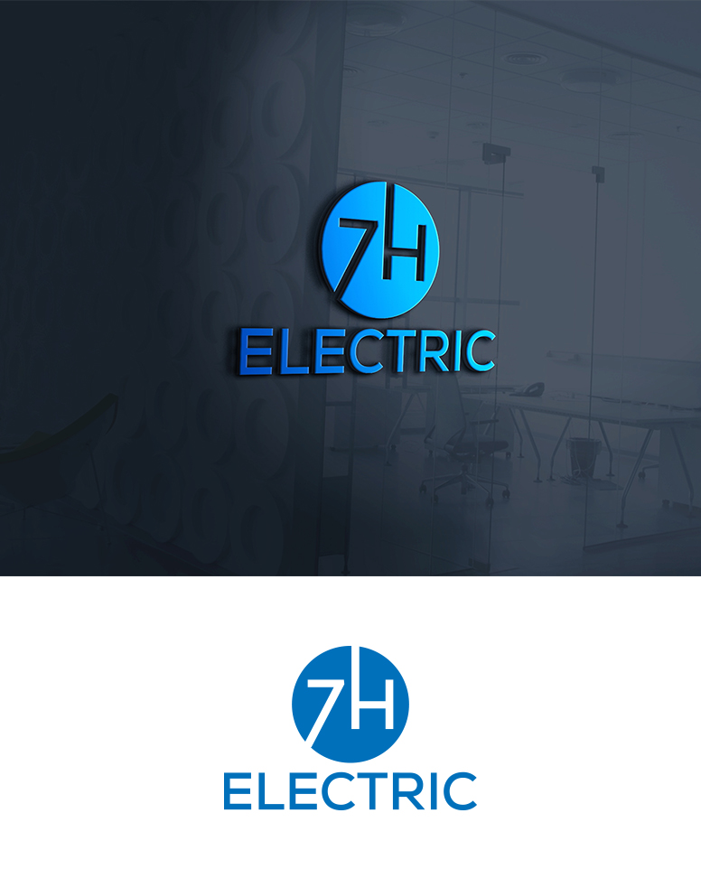 Logo Design for 7H Electric by MY DESIGN 99 | Design #29204261