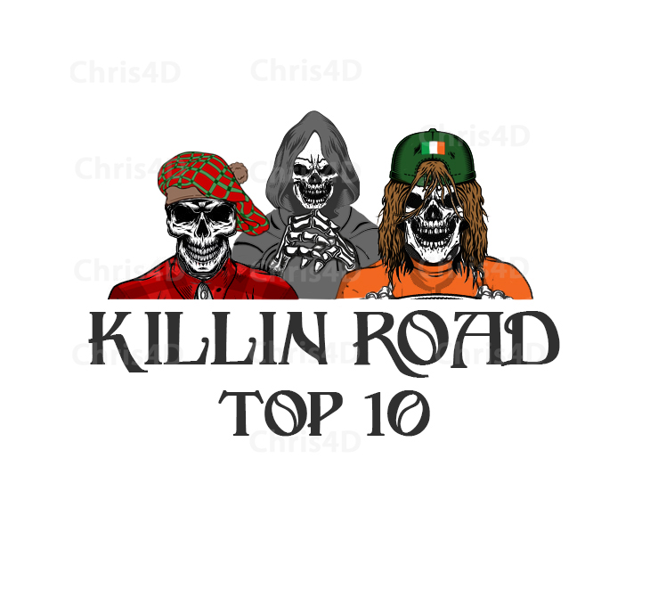 Killin Road-3 skulls | 3 T-shirt Designs for Killin Road