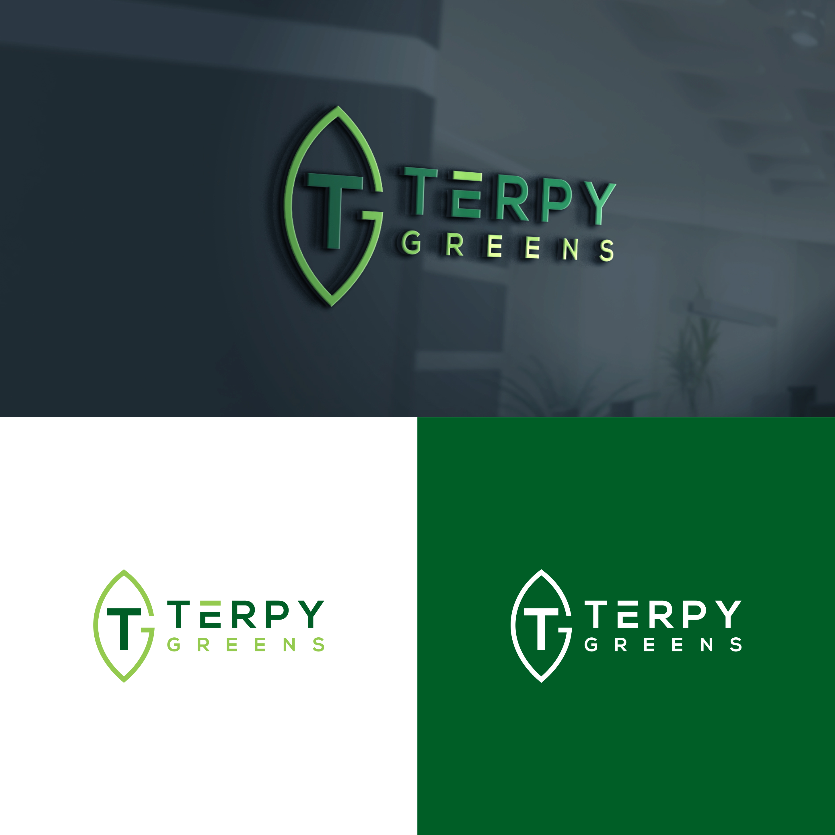 Logo Design for Terpy Greens by ZiangArt_Studio | Design #29203197