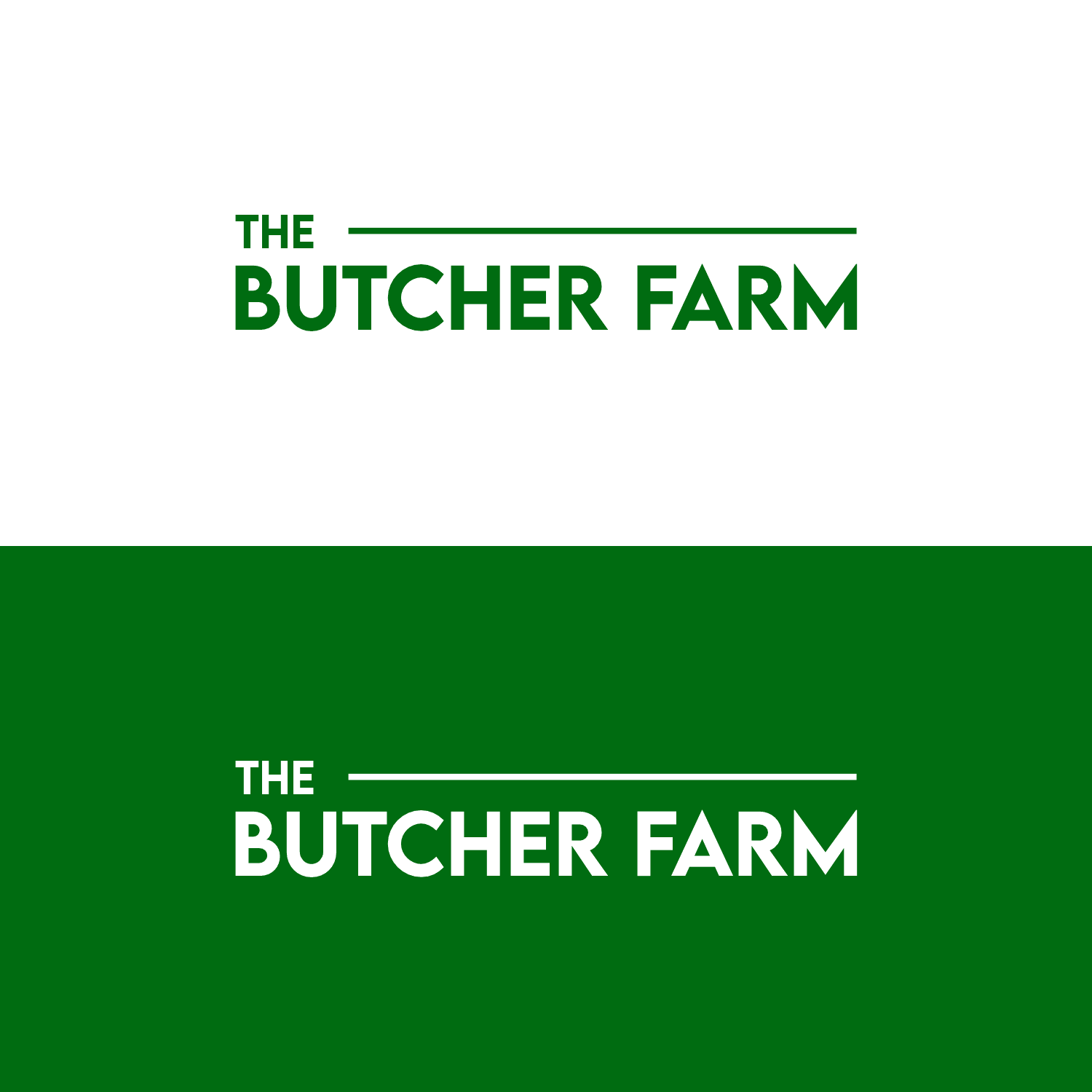 Logo Design for The Butcher Farm by ikiono | Design #29214956