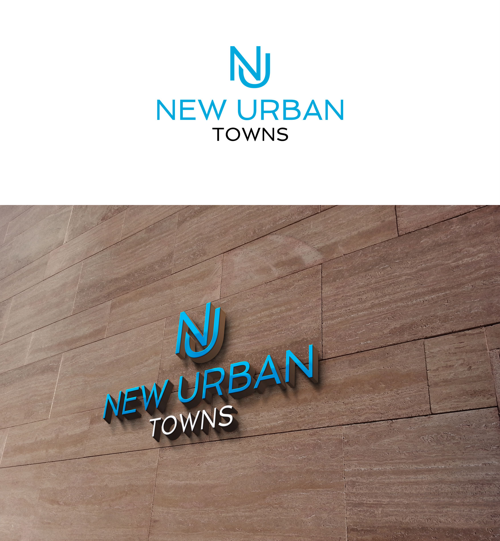 Modern, Upmarket, Real estate Developer Logo Design for New Urban Towns ...
