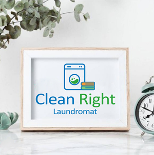 Clean Right Laundromat Logo | 17 Logo Designs for Clean Right Laundromat