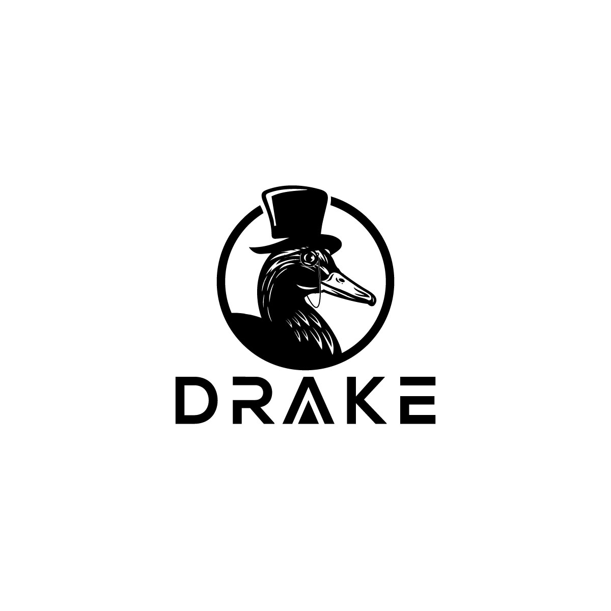Elegant, Modern, gourmet food Logo Design for Drake by Amelia ...