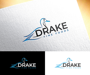 Drake Fine Foods | 77 Logo Designs for Drake