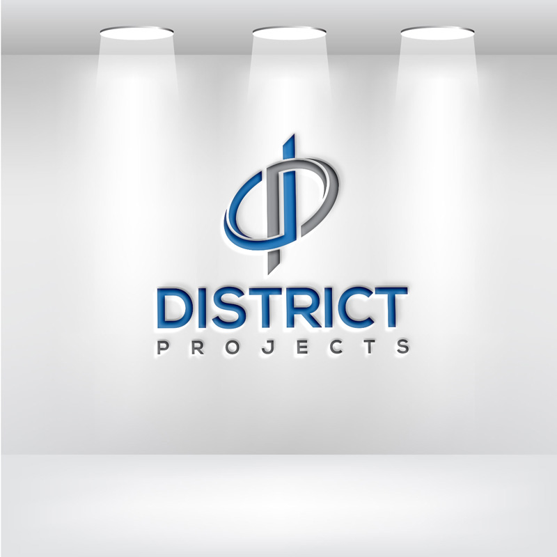 Elegant, Playful, Constructions industry Logo Design for District ...