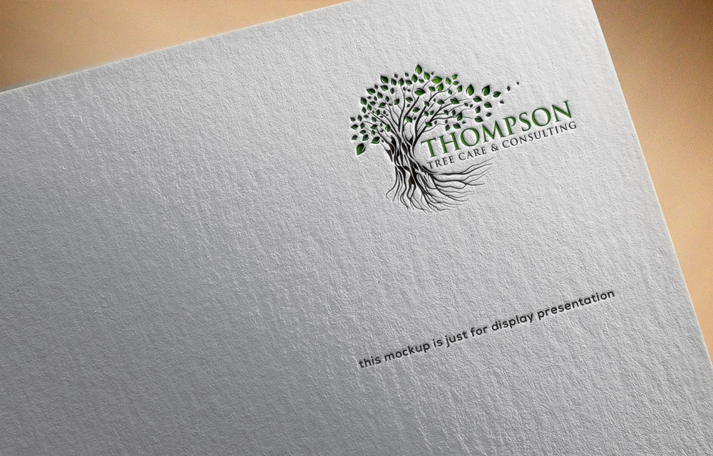 Bold, Serious, Arboriculture Logo Design for Thompson Tree Care ...