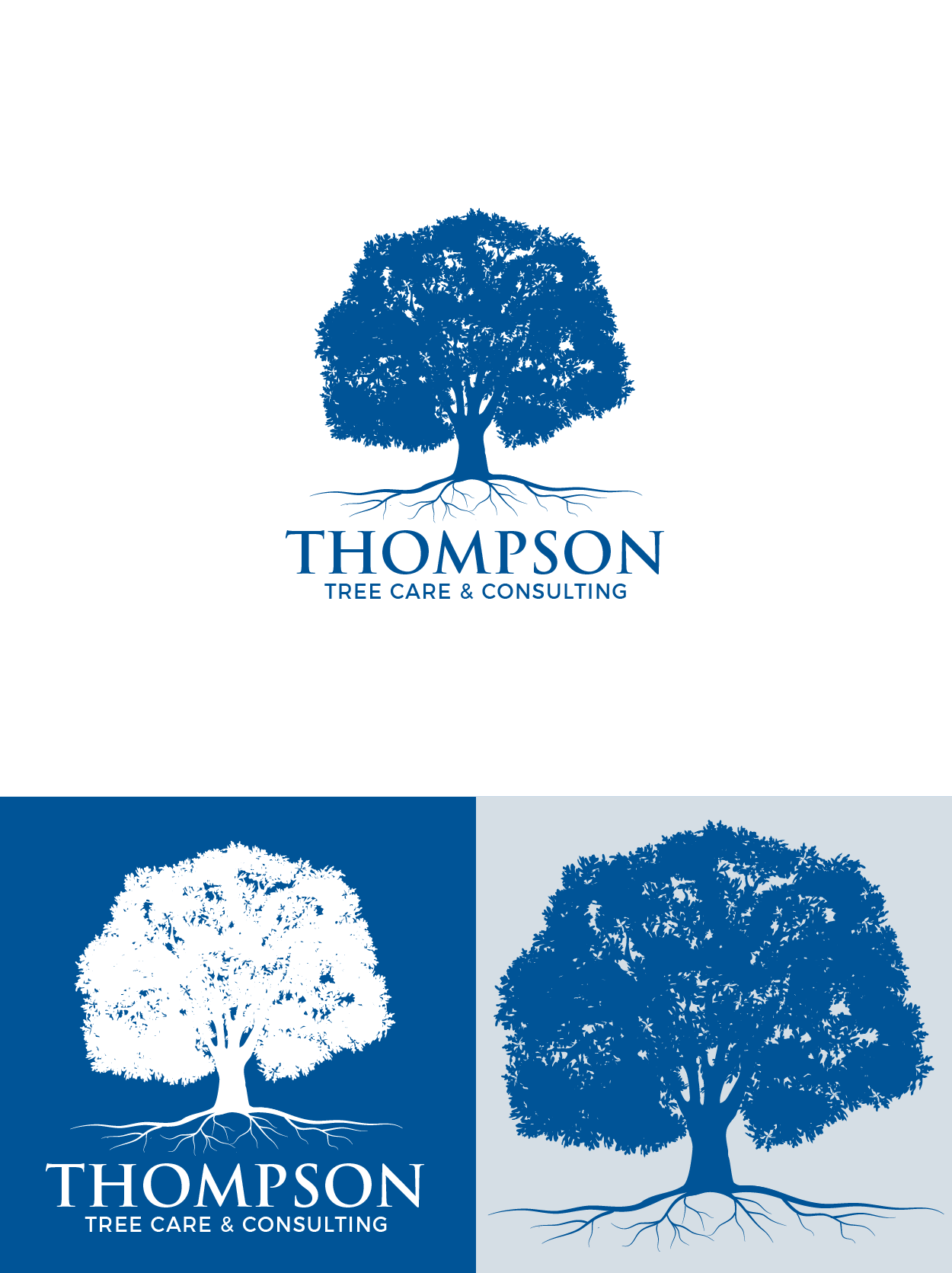 Bold, Serious, Arboriculture Logo Design for Thompson Tree Care ...