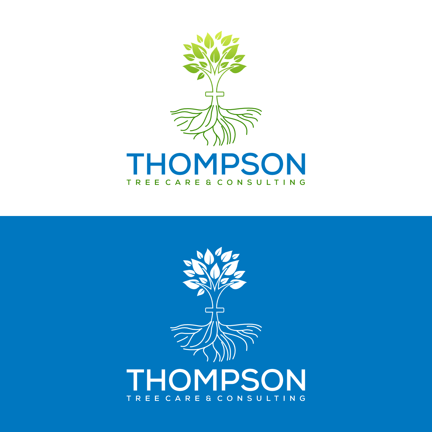 Bold, Serious, Arboriculture Logo Design for Thompson Tree Care ...