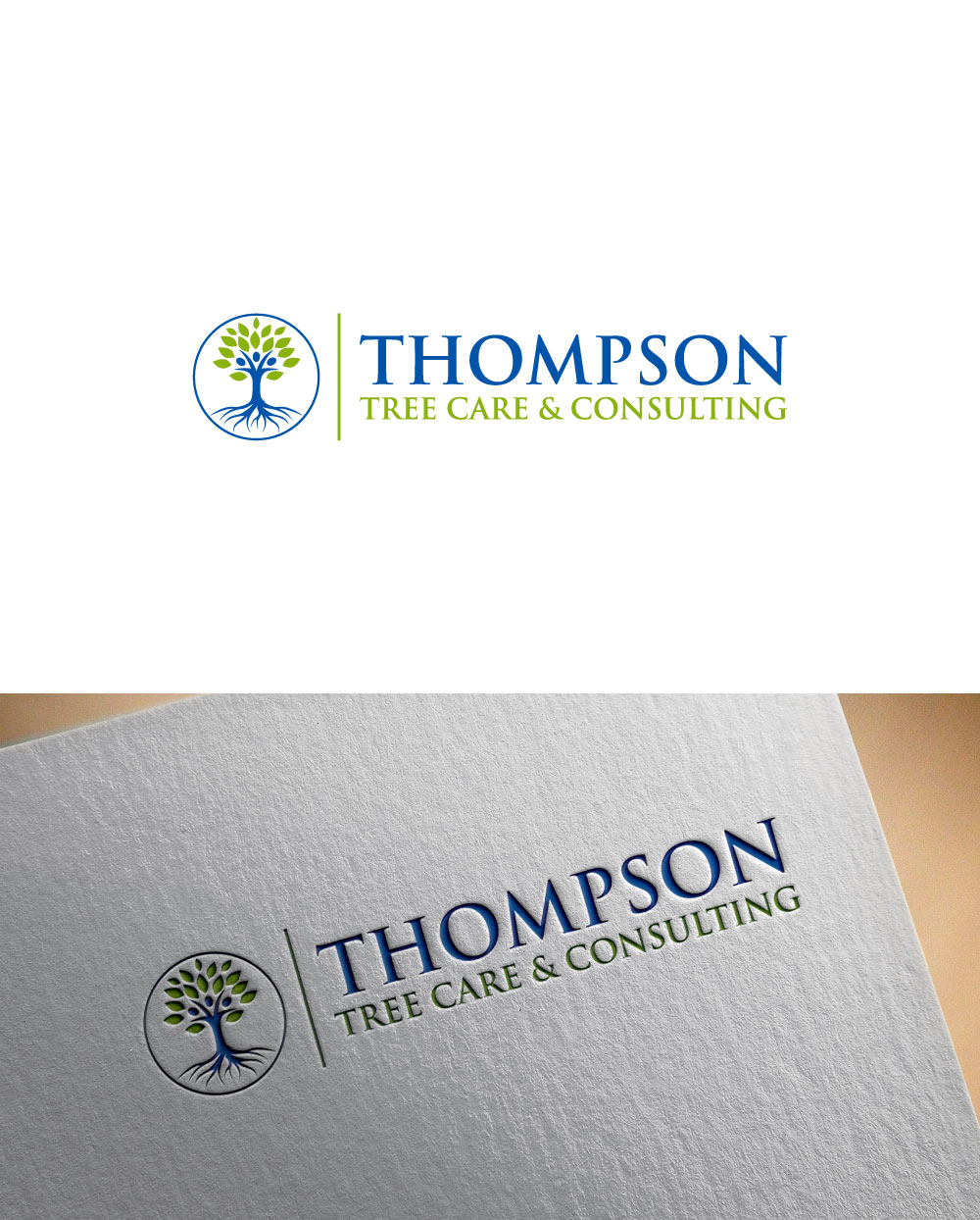 Bold, Serious, Arboriculture Logo Design for Thompson Tree Care ...