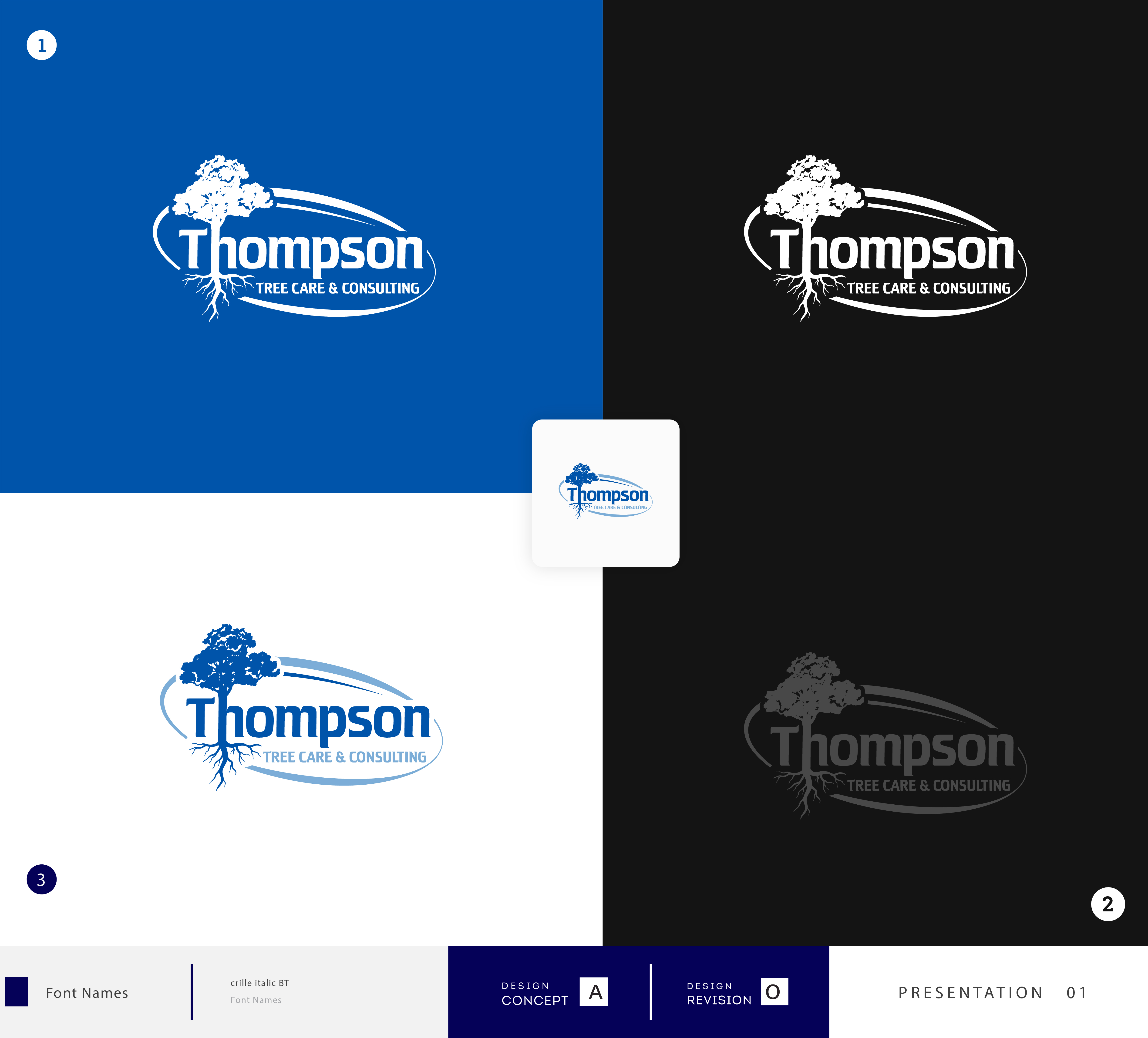 Bold, Serious, Arboriculture Logo Design for Thompson Tree Care ...