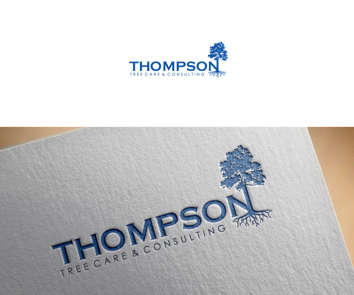 Bold, Serious, Arboriculture Logo Design for Thompson Tree Care ...
