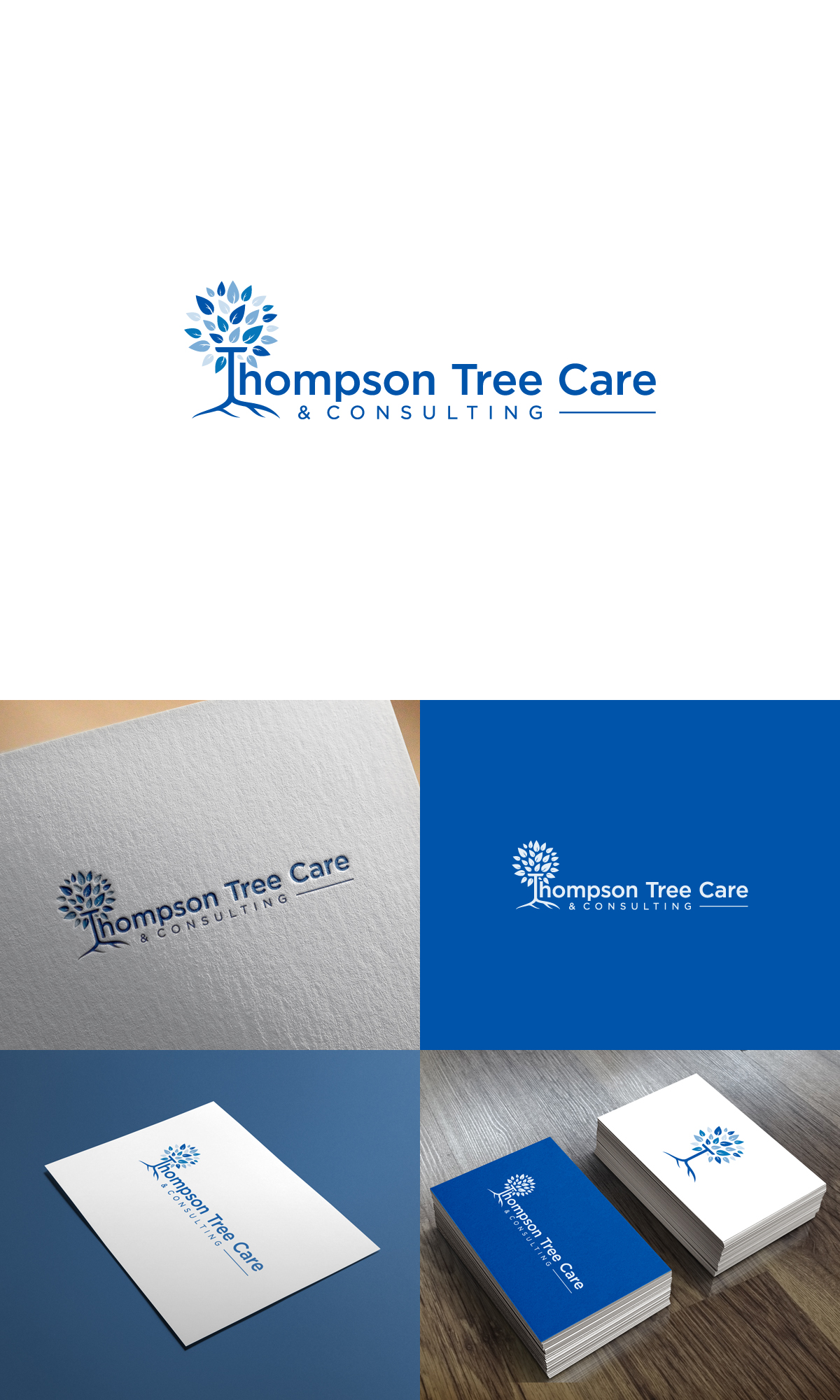 Bold, Serious, Arboriculture Logo Design for Thompson Tree Care ...