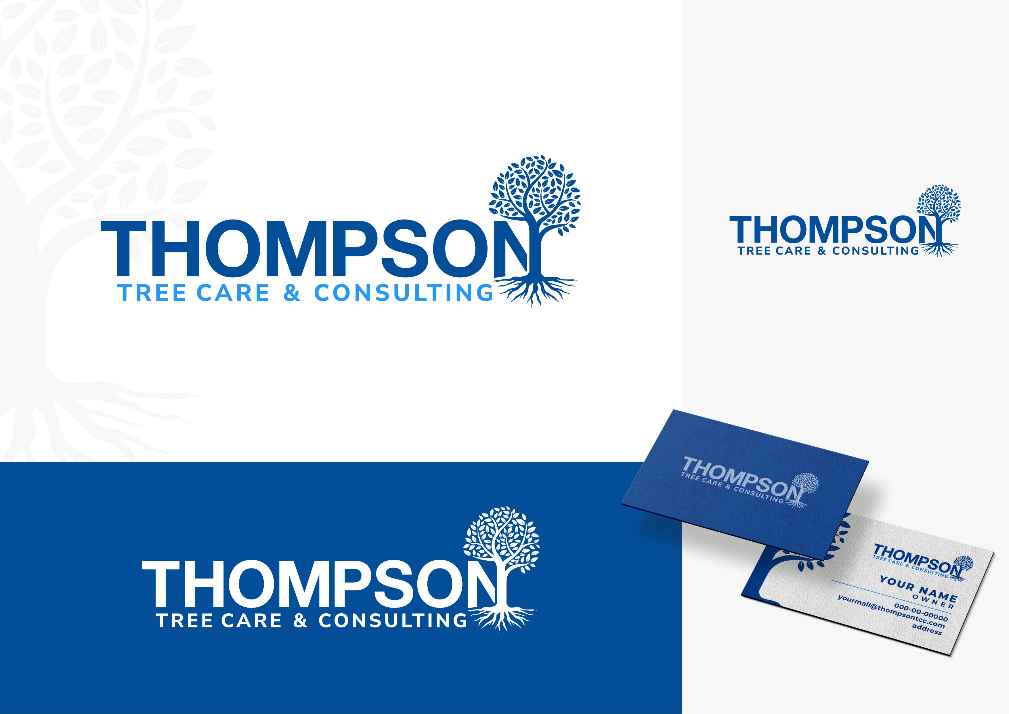 Bold, Serious, Arboriculture Logo Design for Thompson Tree Care ...