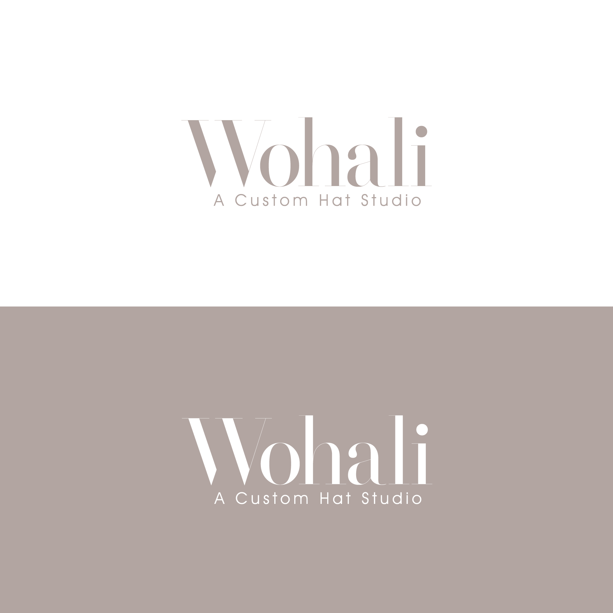 Upmarket, Elegant, Fashion Retail Logo Design for Wohali by Zak deZign ...
