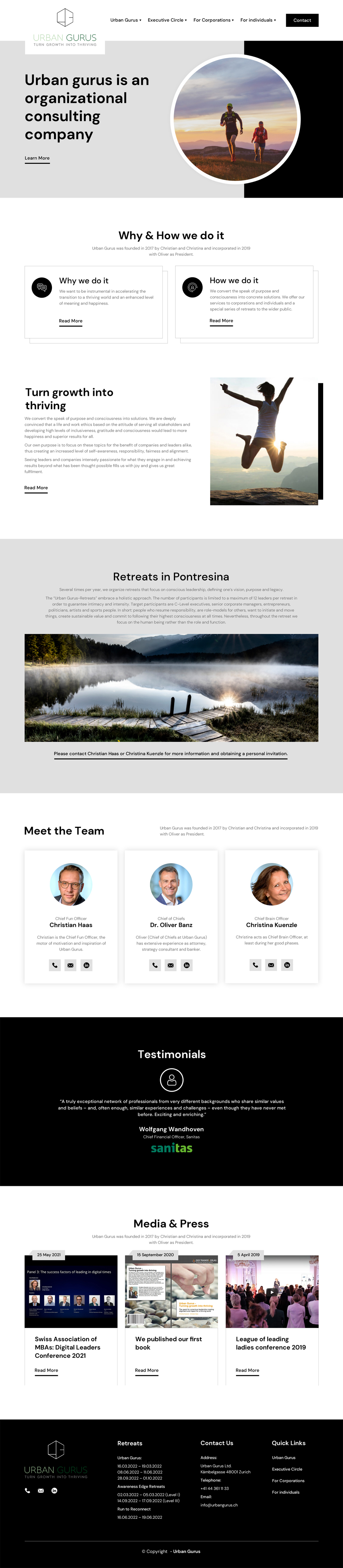 Modern Conservative Consulting Web Design For Urban Gurus By Sujit Banerjee Design 29282122