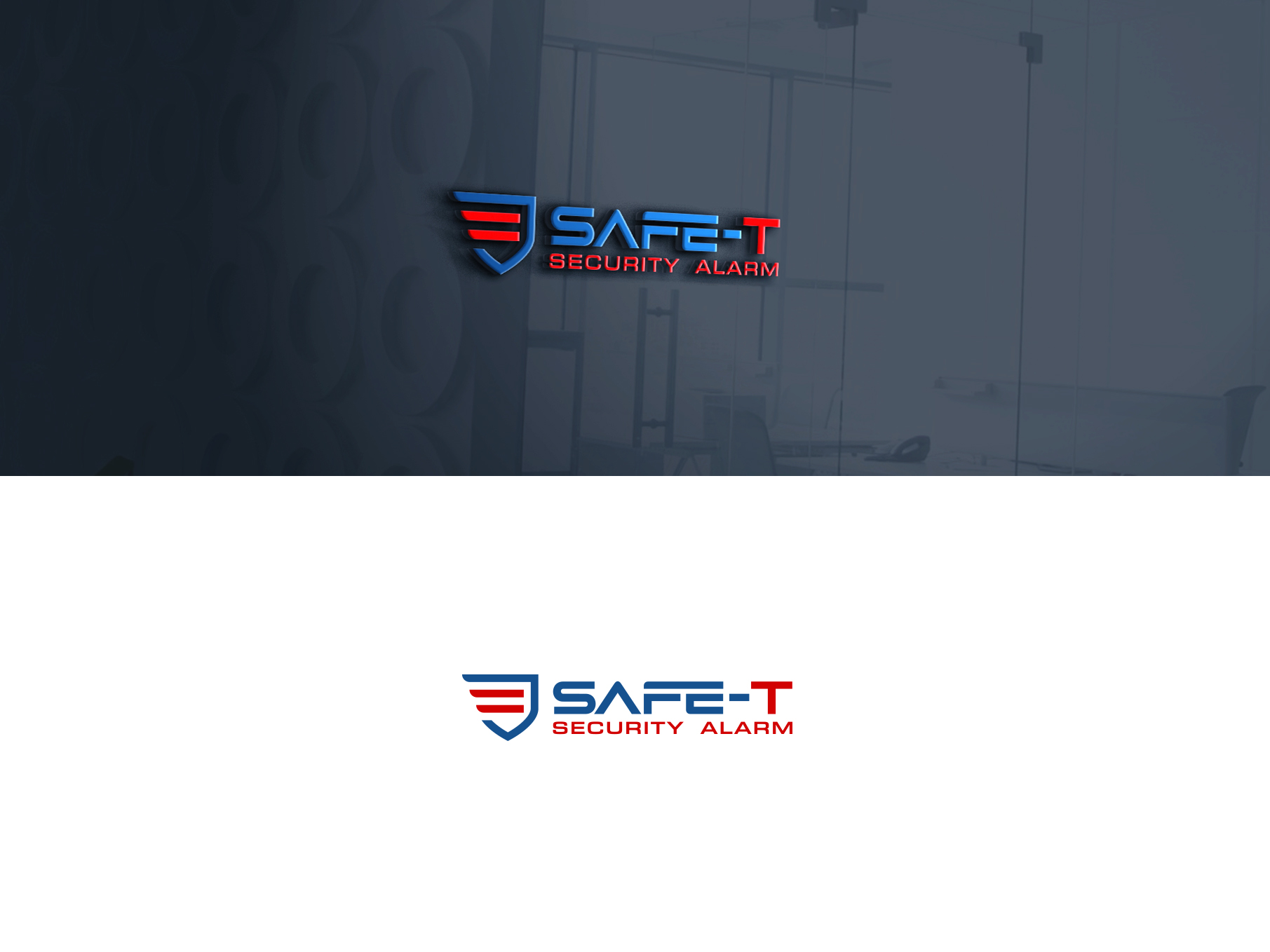 Upmarket, Serious, Security alarm, surveillance camera and fire ...