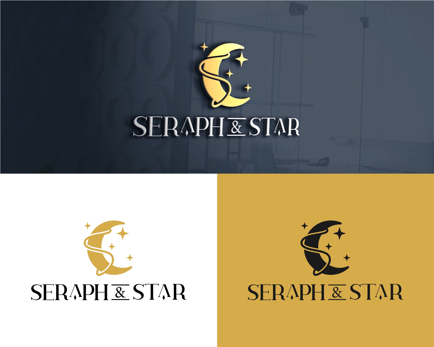Traditional, Elegant Logo Design for Seraph & Star by Rusmin Gustamin ...