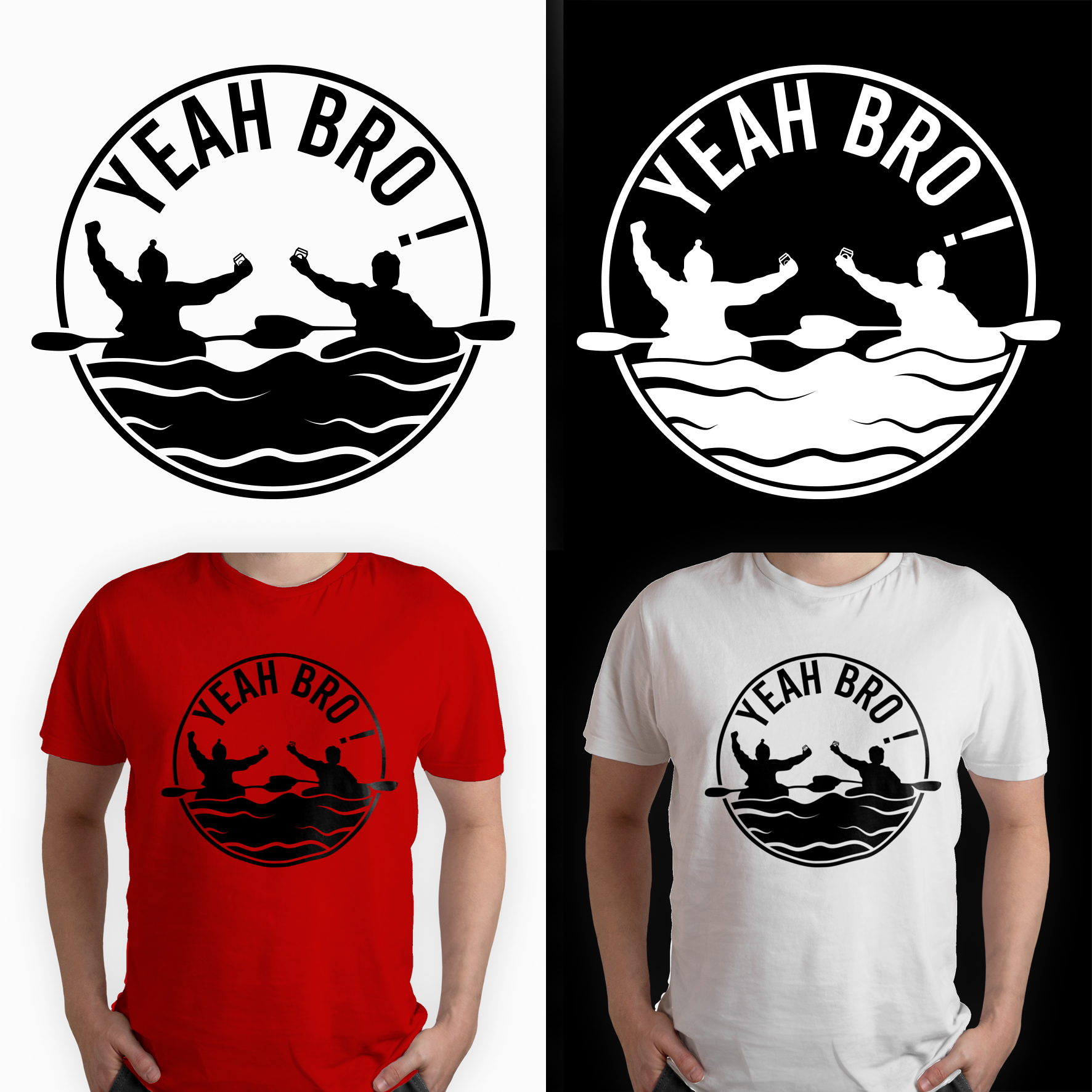 T-shirt Design for Yeah Bro! Clothing by MarvinStudio | Design #29293462