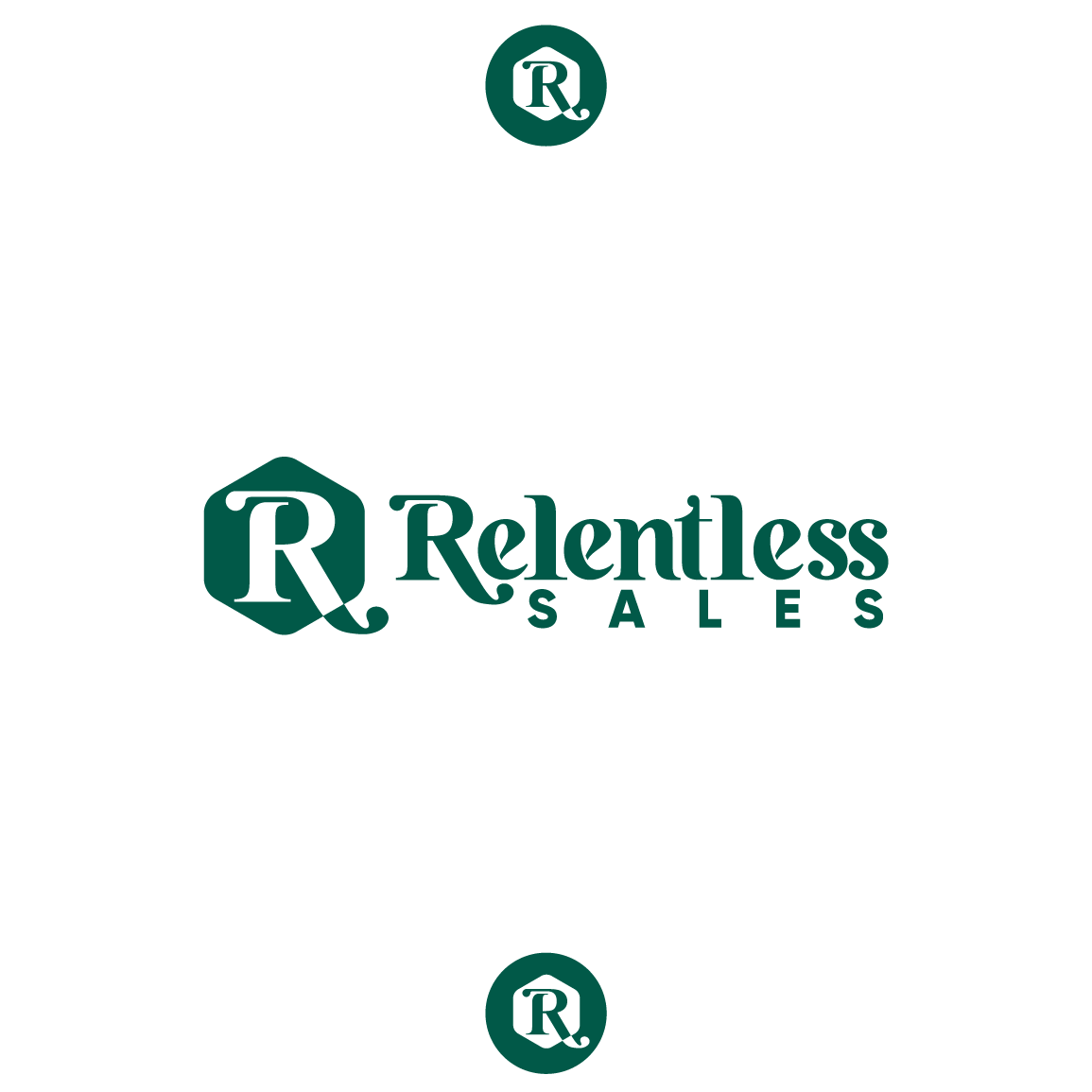 Bold, Masculine, Business to Business Sales Logo Design for Relentless ...