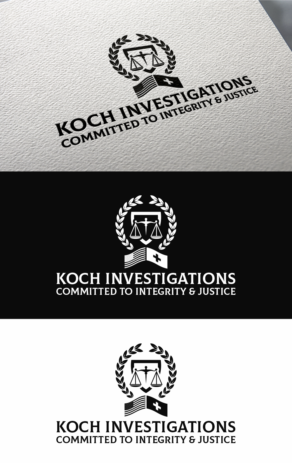 Professional, Serious, Investigation Logo Design for (business name ...