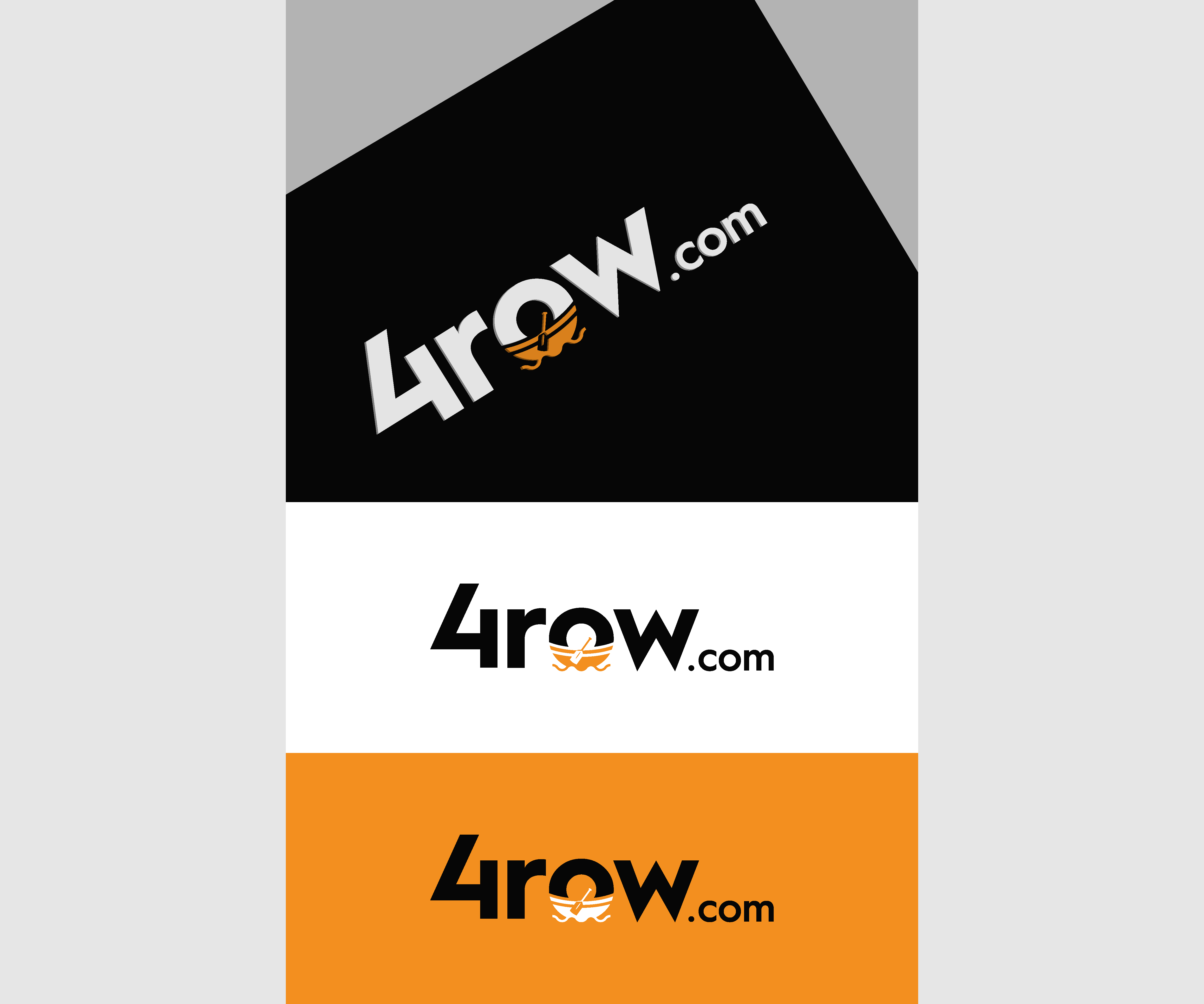 Logo Design for 4row.com by Rizky Prayogi | Design #29305097