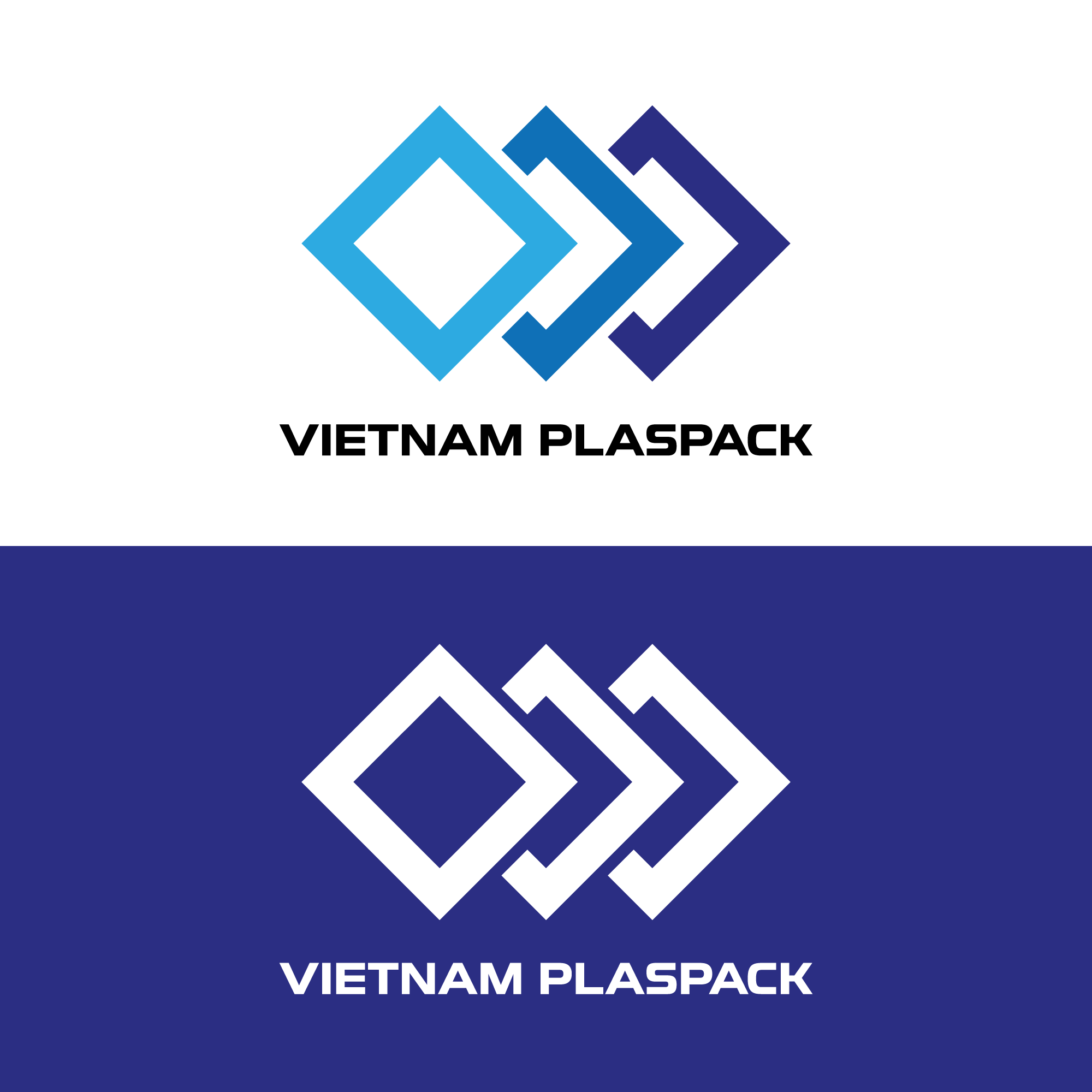 Logo Design for VIETNAM PLASPACK by Zak deZign | Design #29305402