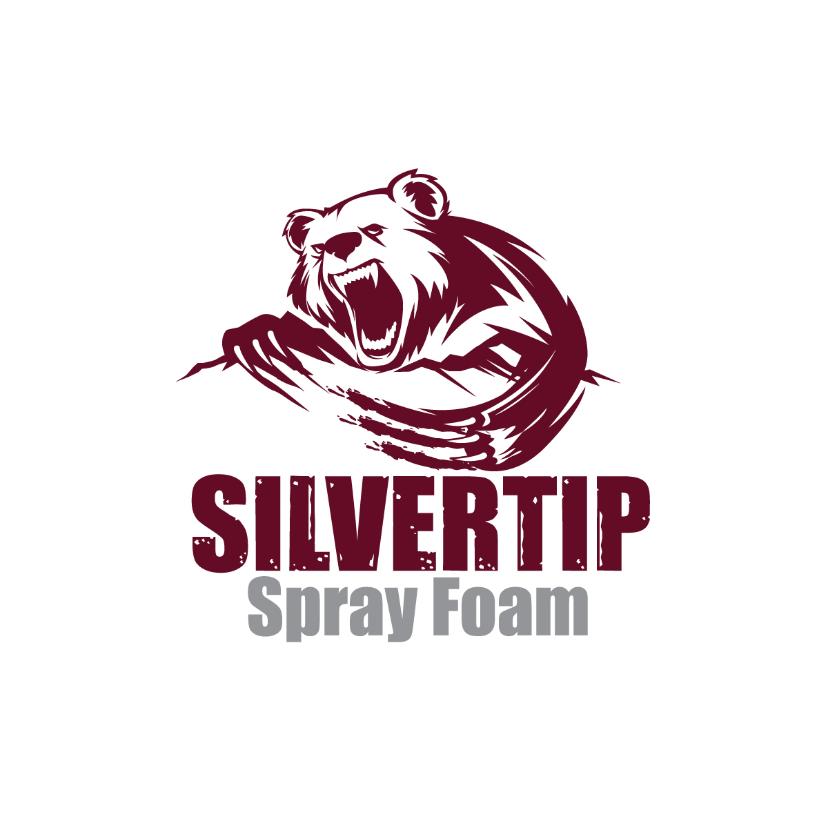 Logo Design for Silvertip Spray Foam by DesignFriday | Design #29316790