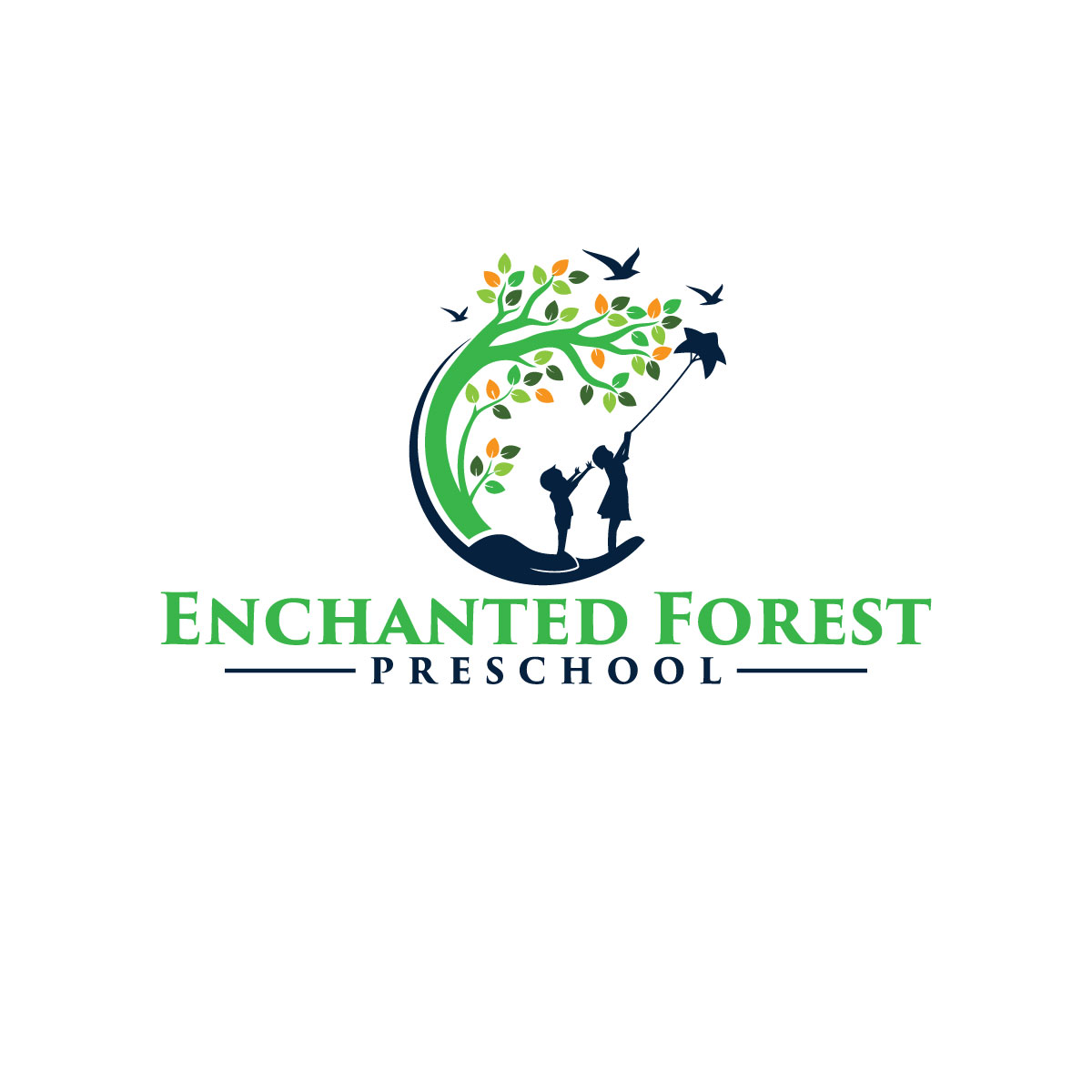 Playful, Modern, Education Logo Design for Enchanted Forest Preschool ...