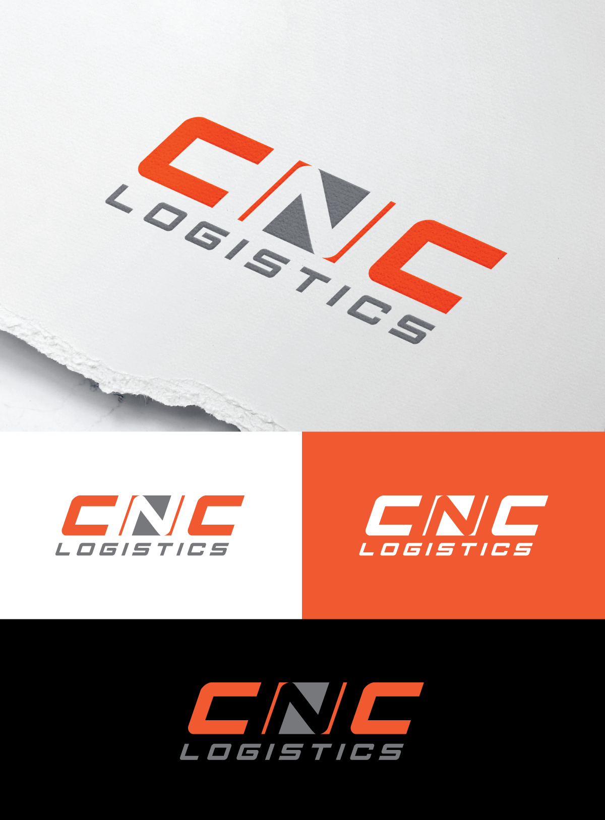Elegant, Playful, Package Delivery Logo Design for CNC Logistics by ...