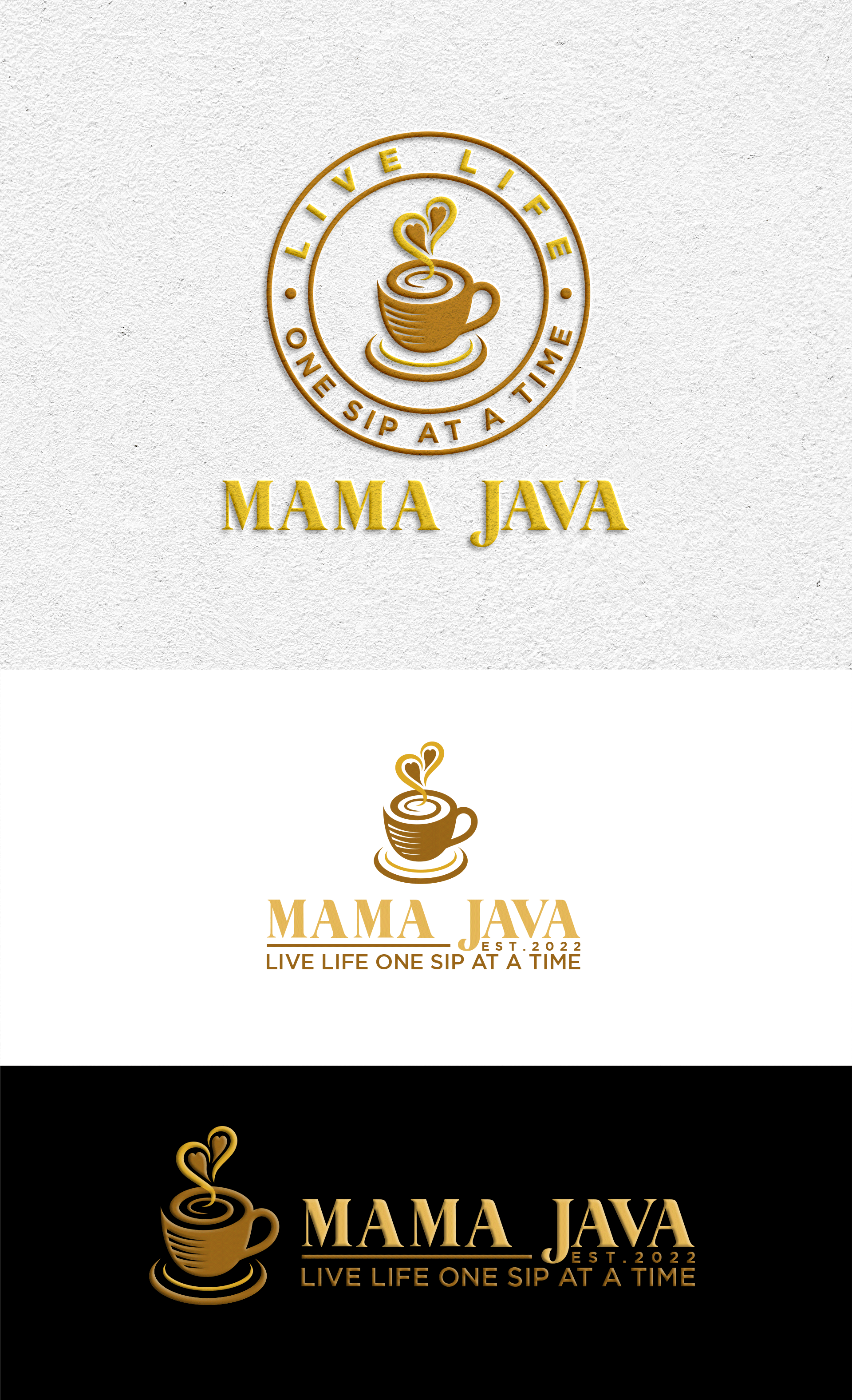 Conservative, Playful Logo Design for Mama Java by Elmadad | Design #29362058