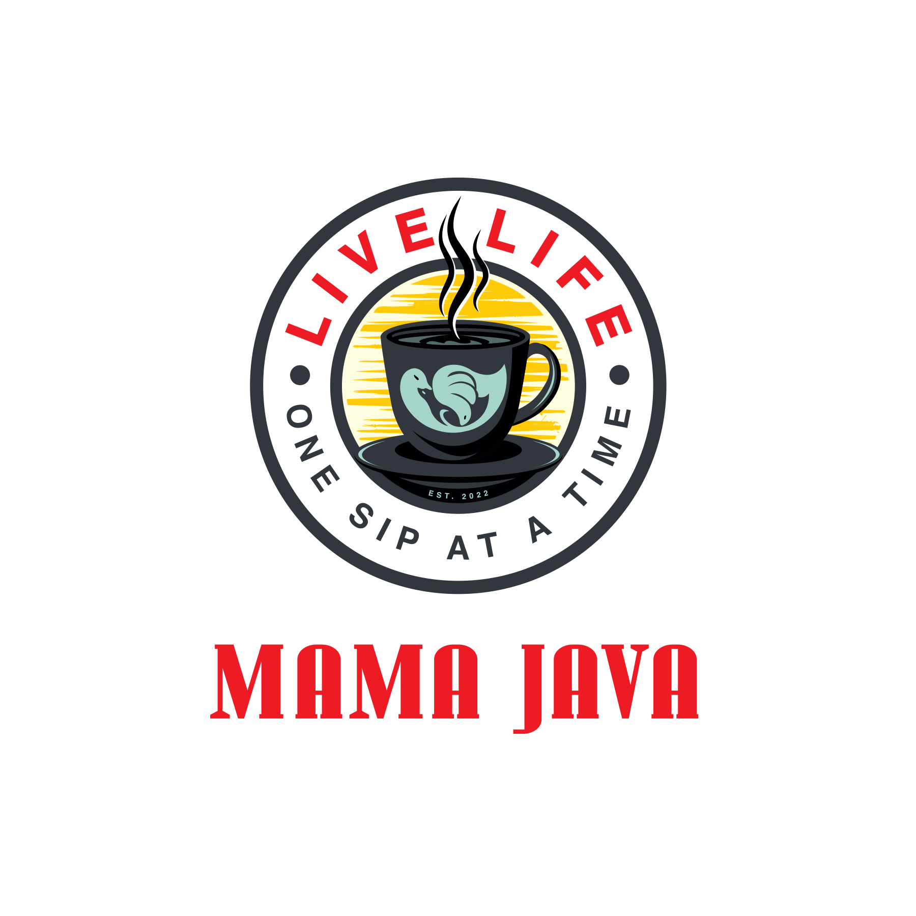Conservative, Playful Logo Design for Mama Java by Dennis Jackson ...