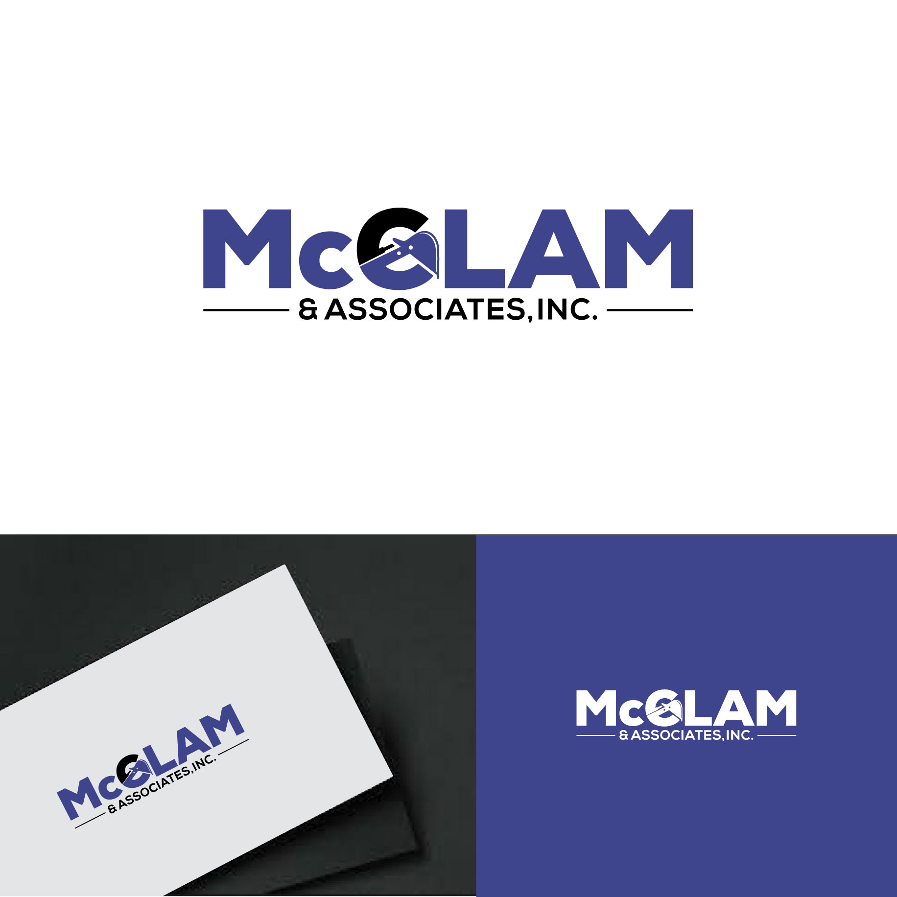 Serious, Professional, Utility Construction Logo Design for McClam ...