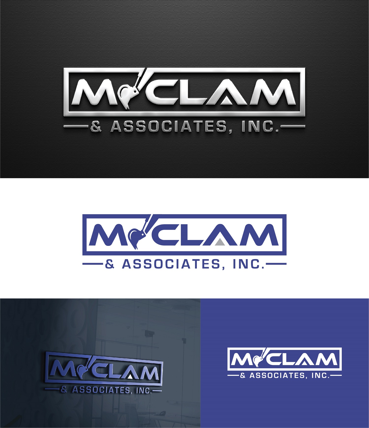 Serious, Professional, Utility Construction Logo Design for McClam ...