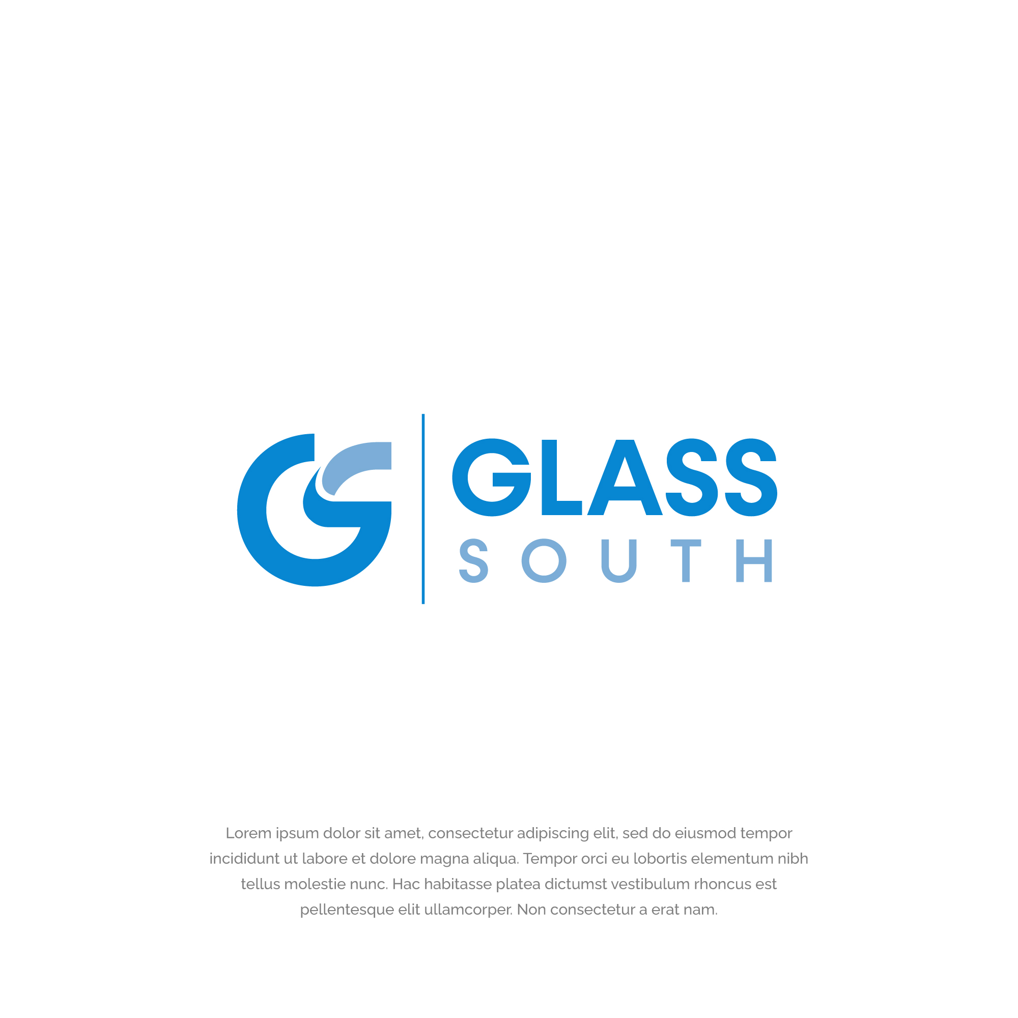 Feminine, Bold, Construction Logo Design for Glass South by ibart ...