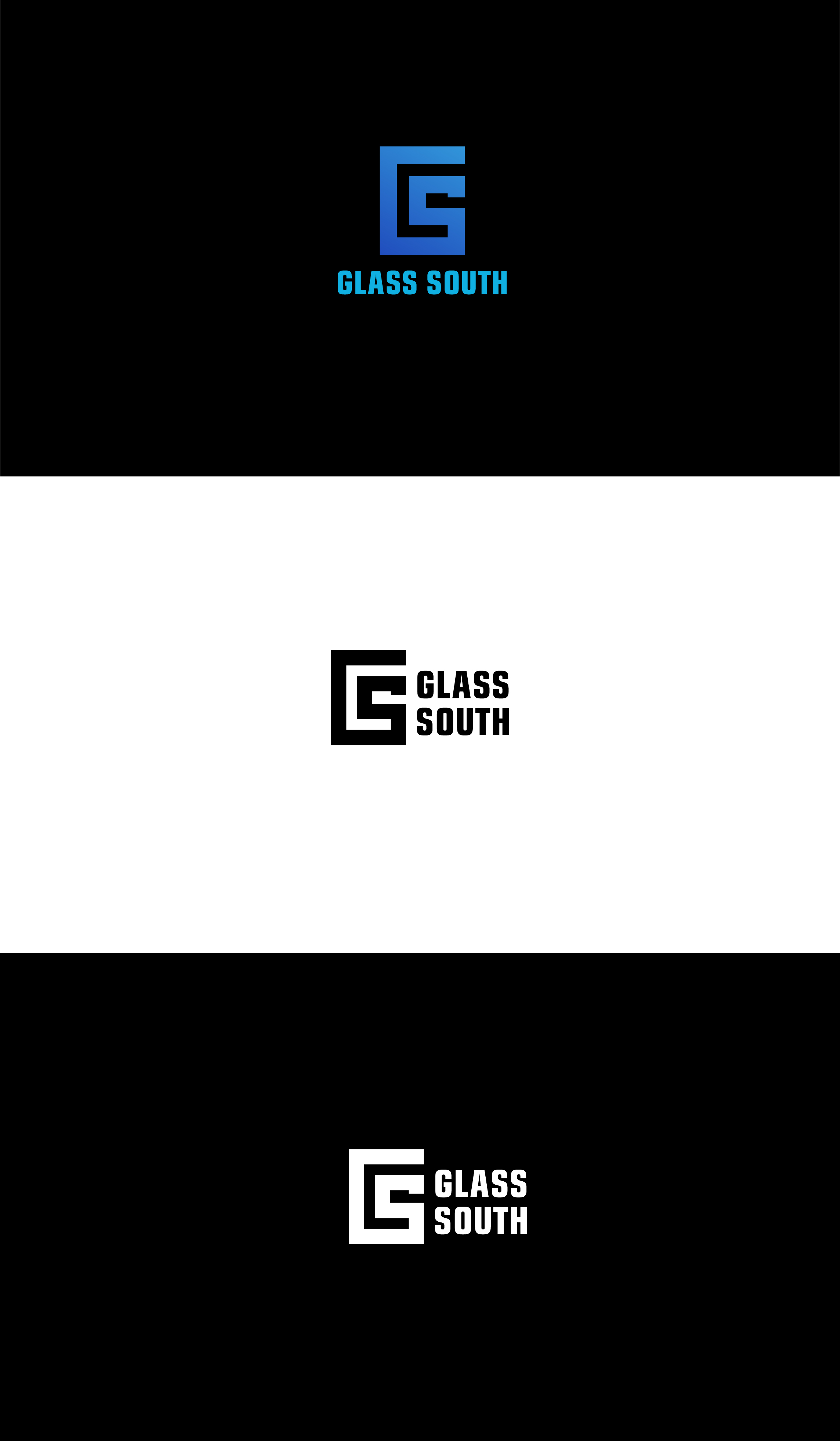 Feminine, Bold, Construction Logo Design for Glass South by temir0001 ...
