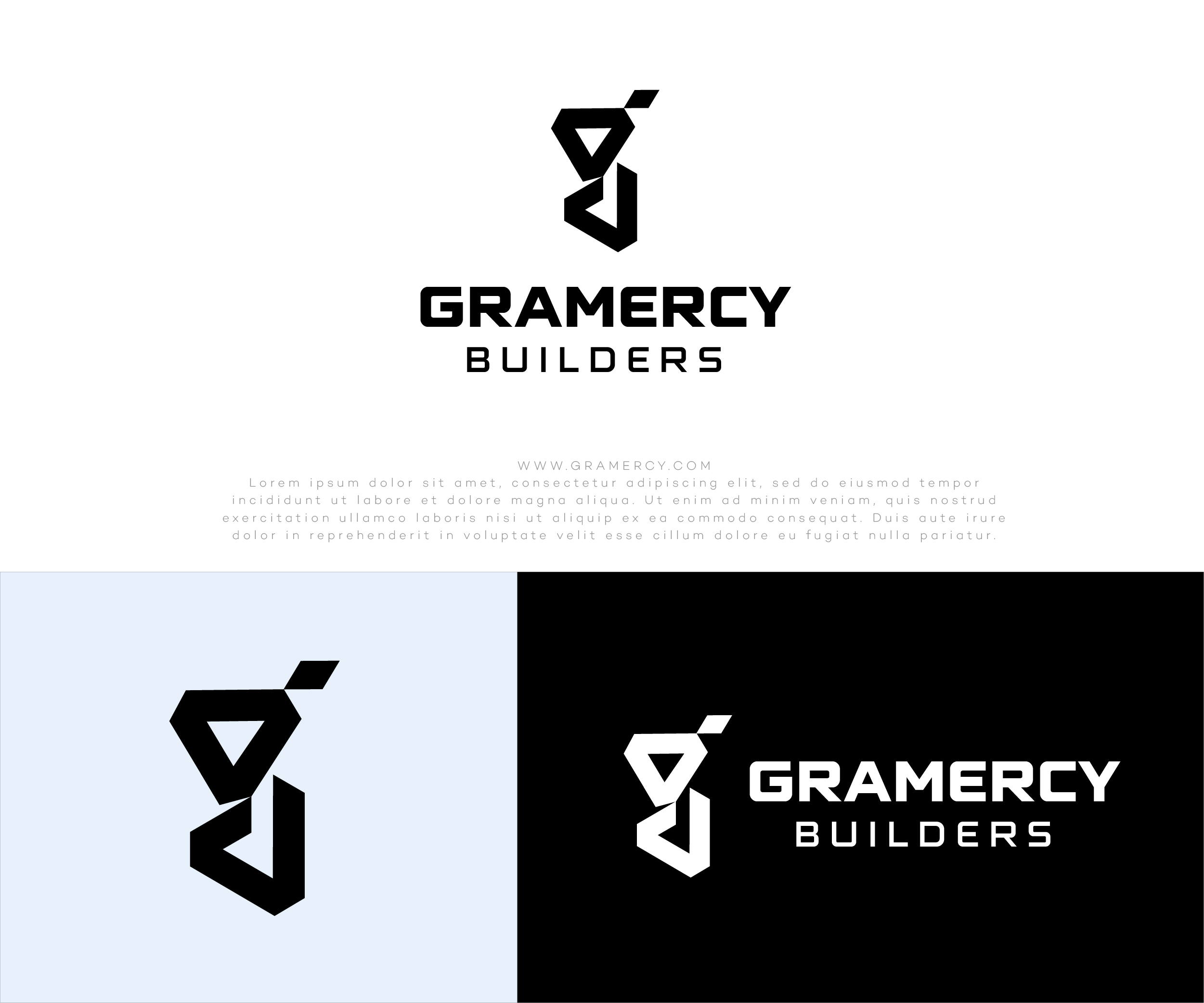 Logo Design For Gramercy Builders By Gb Artix Design 29366228
