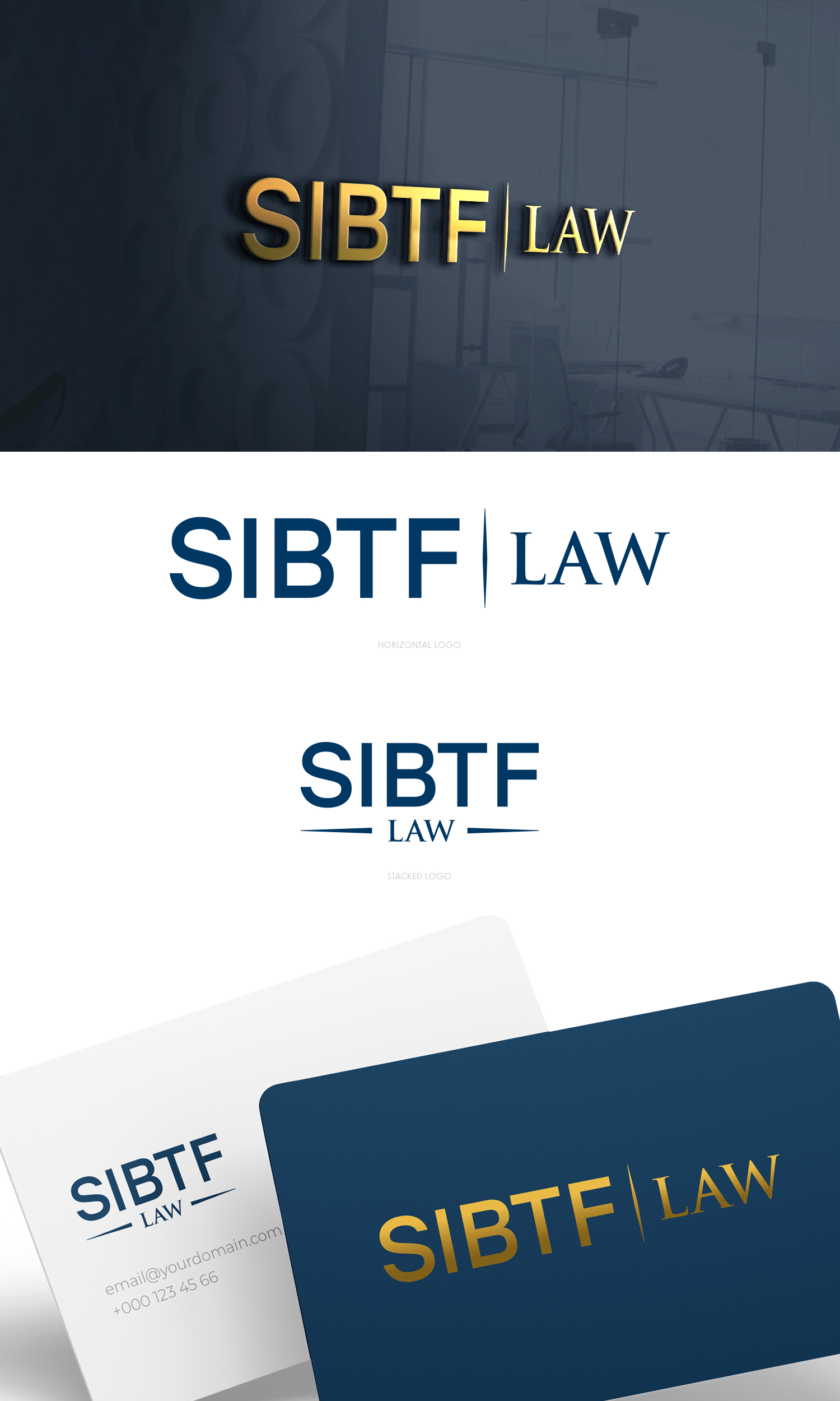 Elegant, Playful Logo Design for SIBTF Law, LLP by Asya Logo | Design ...