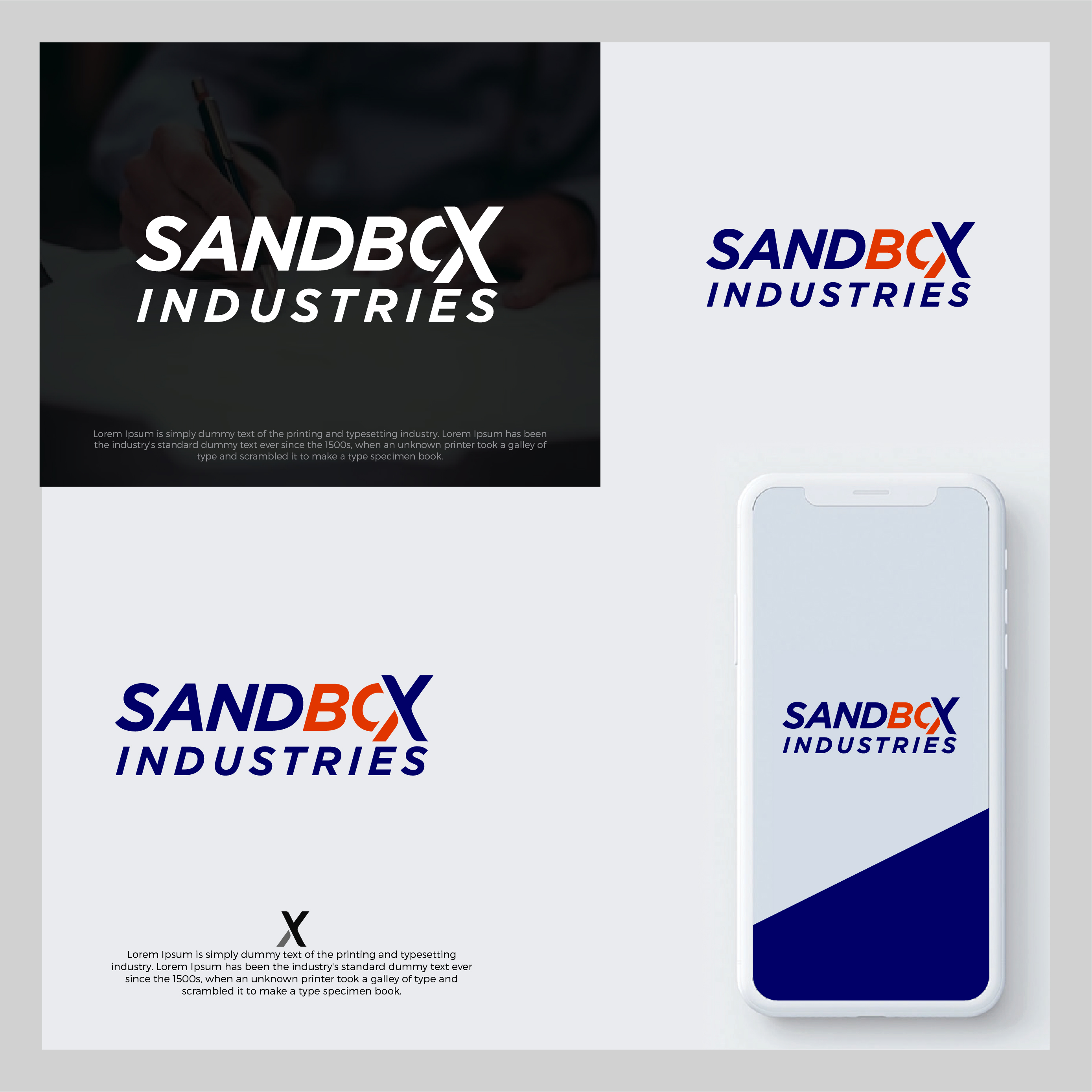 Logo Design for Sandbox Industries by victipedia | Design #29360712
