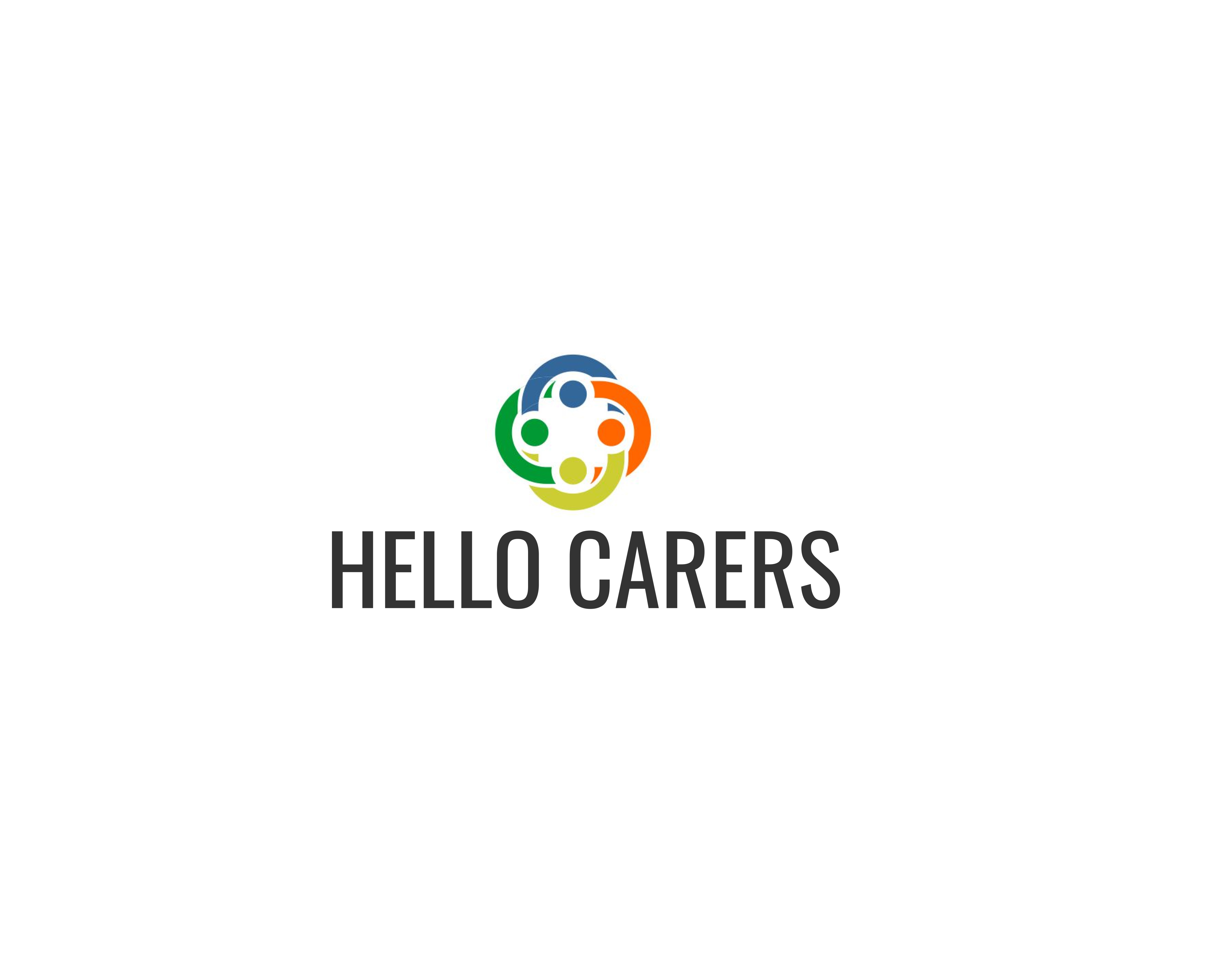 Colorful, Bold, Recruitment in care industry Logo Design for Hello ...