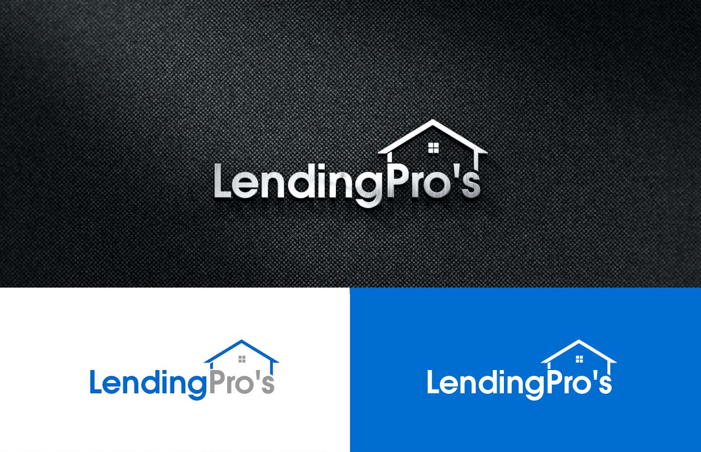 Elegant, Playful, Mortgage Banking Logo Design for LendingPro's by ...