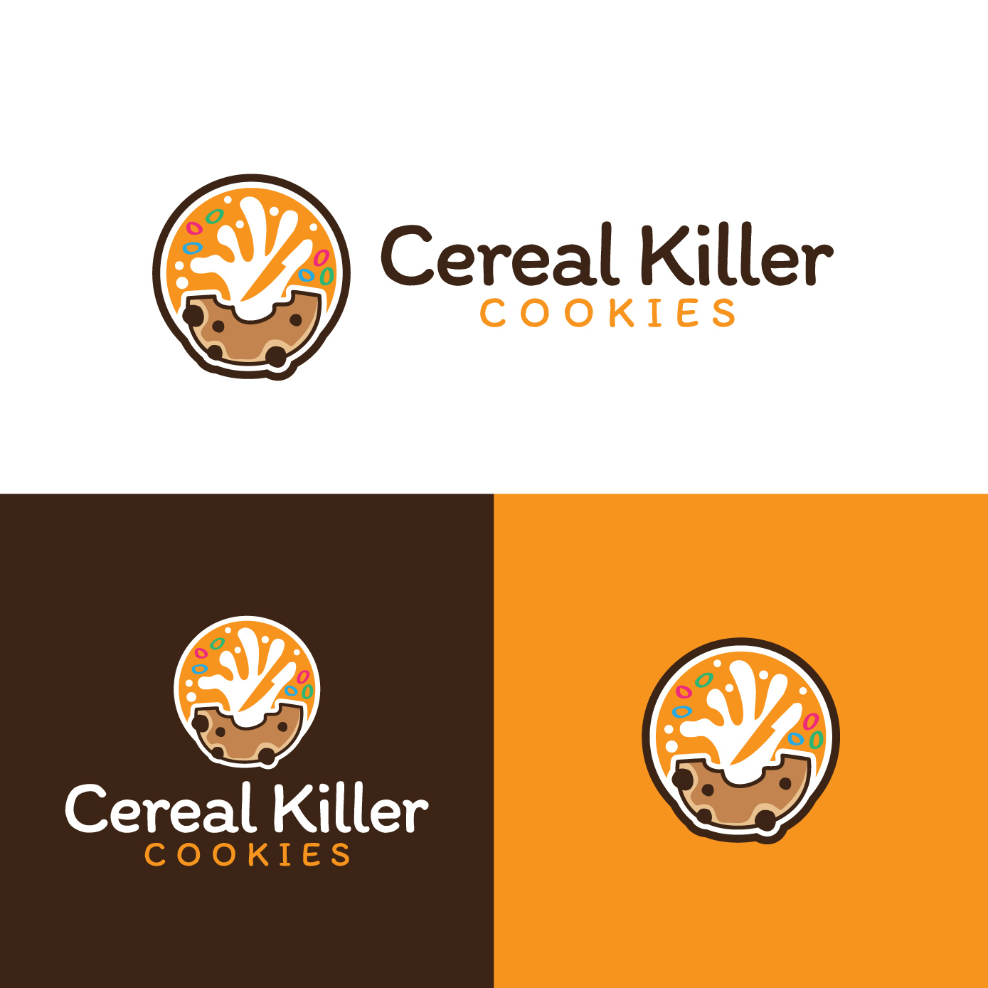 Elegant, Playful Logo Design for Cereal Killer Cookies by Radsky17 ...